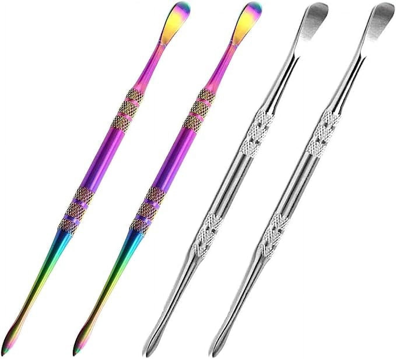 Nvzi Wax Carving Tool Rainbow Stainless Steel Scoop Wax Clay Sculpting ...