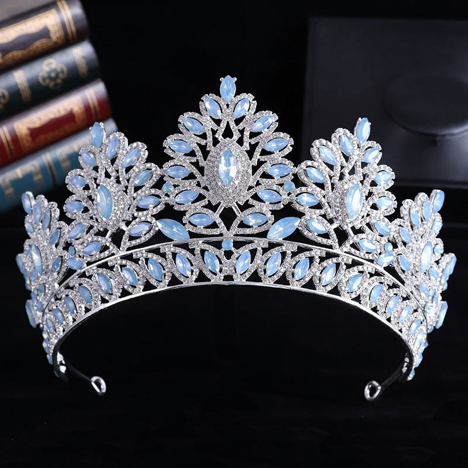 Nvzi-c Wedding Tiara for Bride Princess Tiara Headband Bridal Crown ...