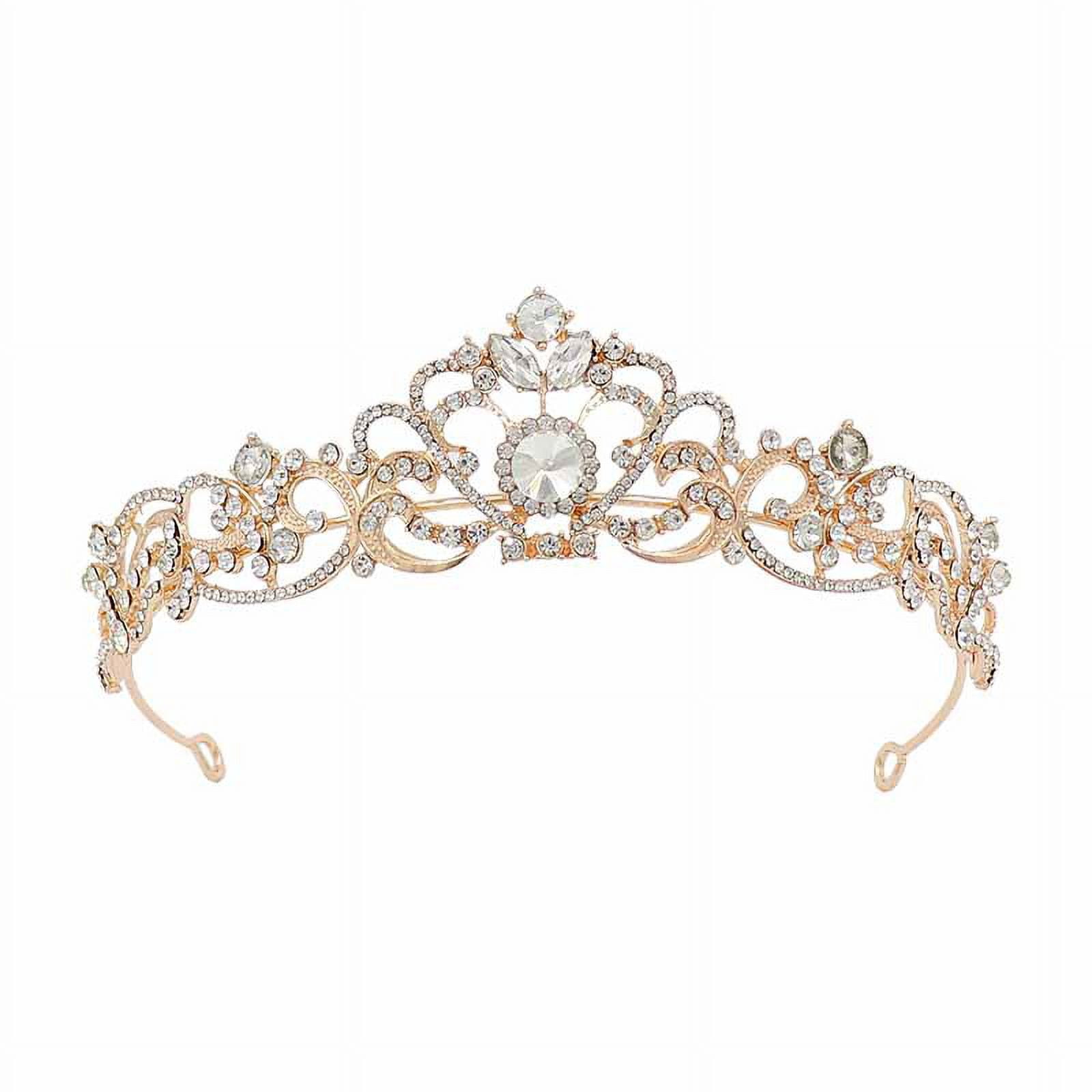 Nvzi-c Wedding Tiara for Bride Princess Tiara Headband Bridal Crown ...