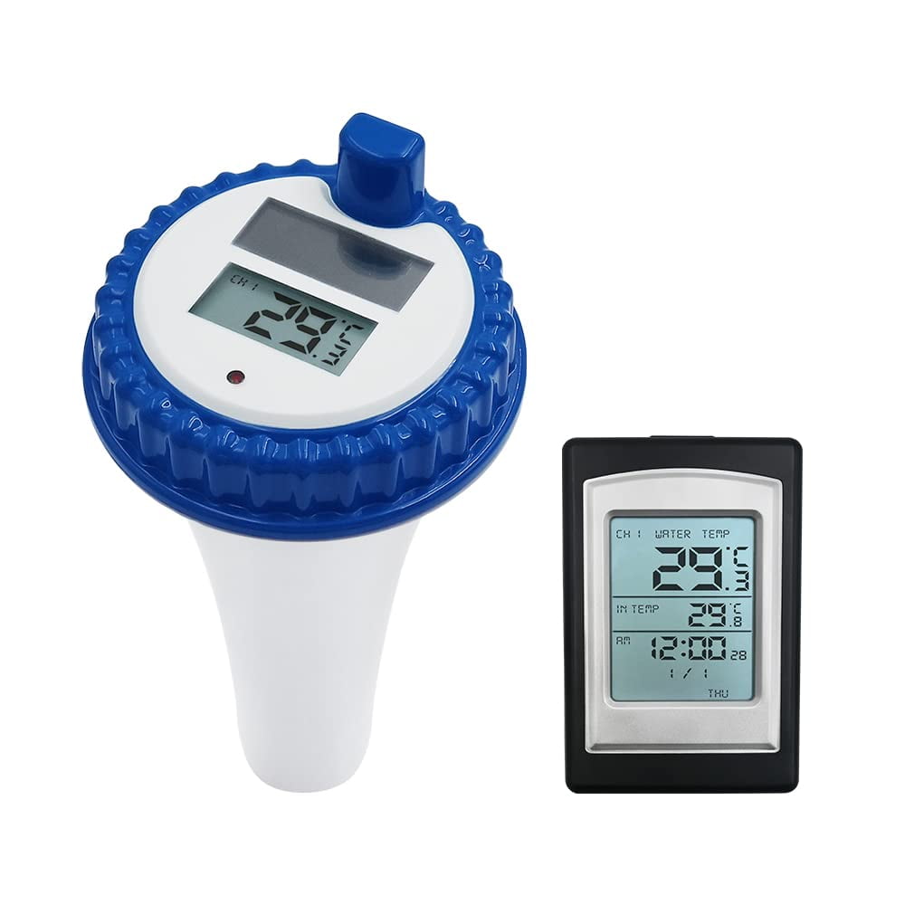 Nvzi Wireless Pool Digital Thermometer, Solar Remote - Walmart Business ...