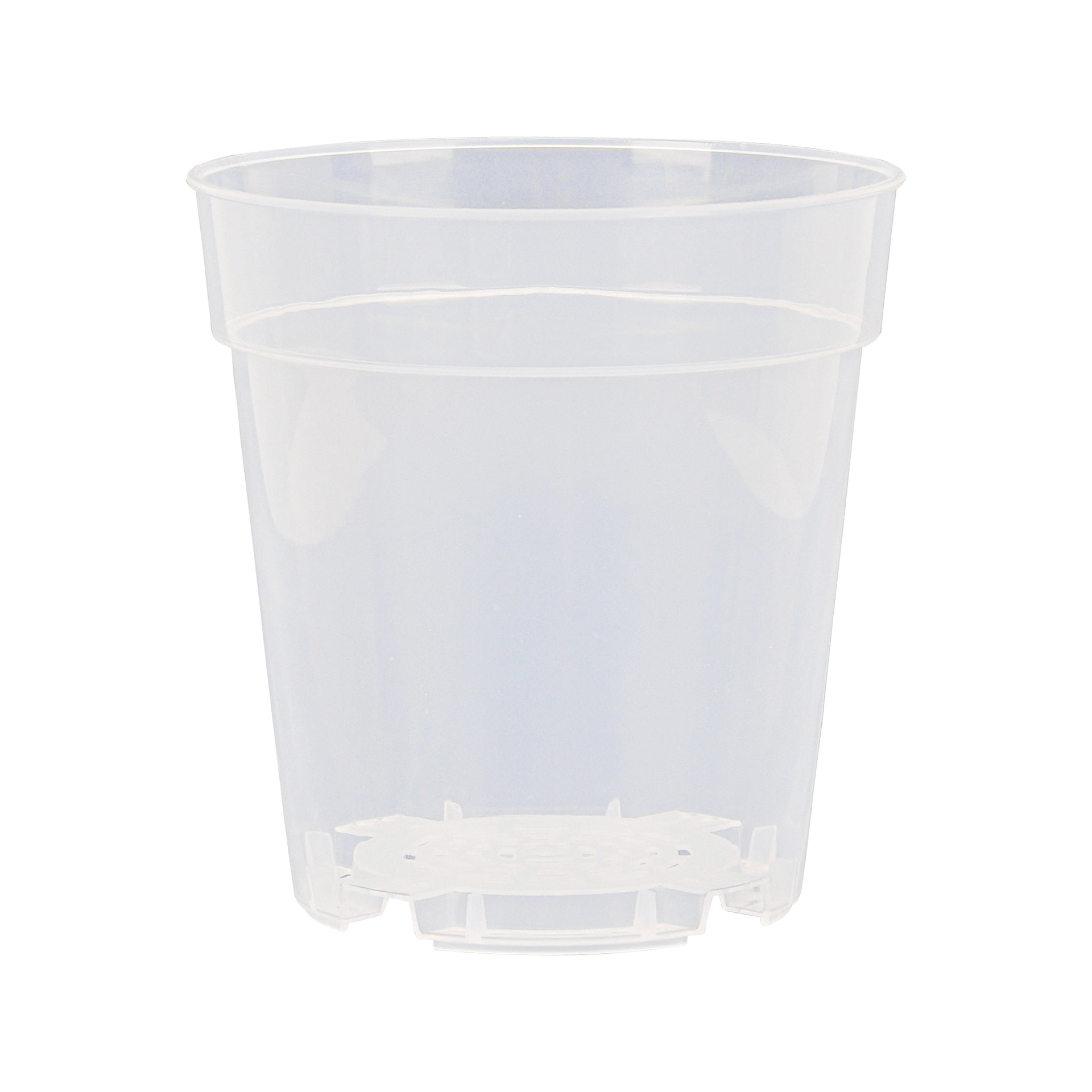 Nvzi-a 10 pieces of ultra thick transparent plastic flower pots ...