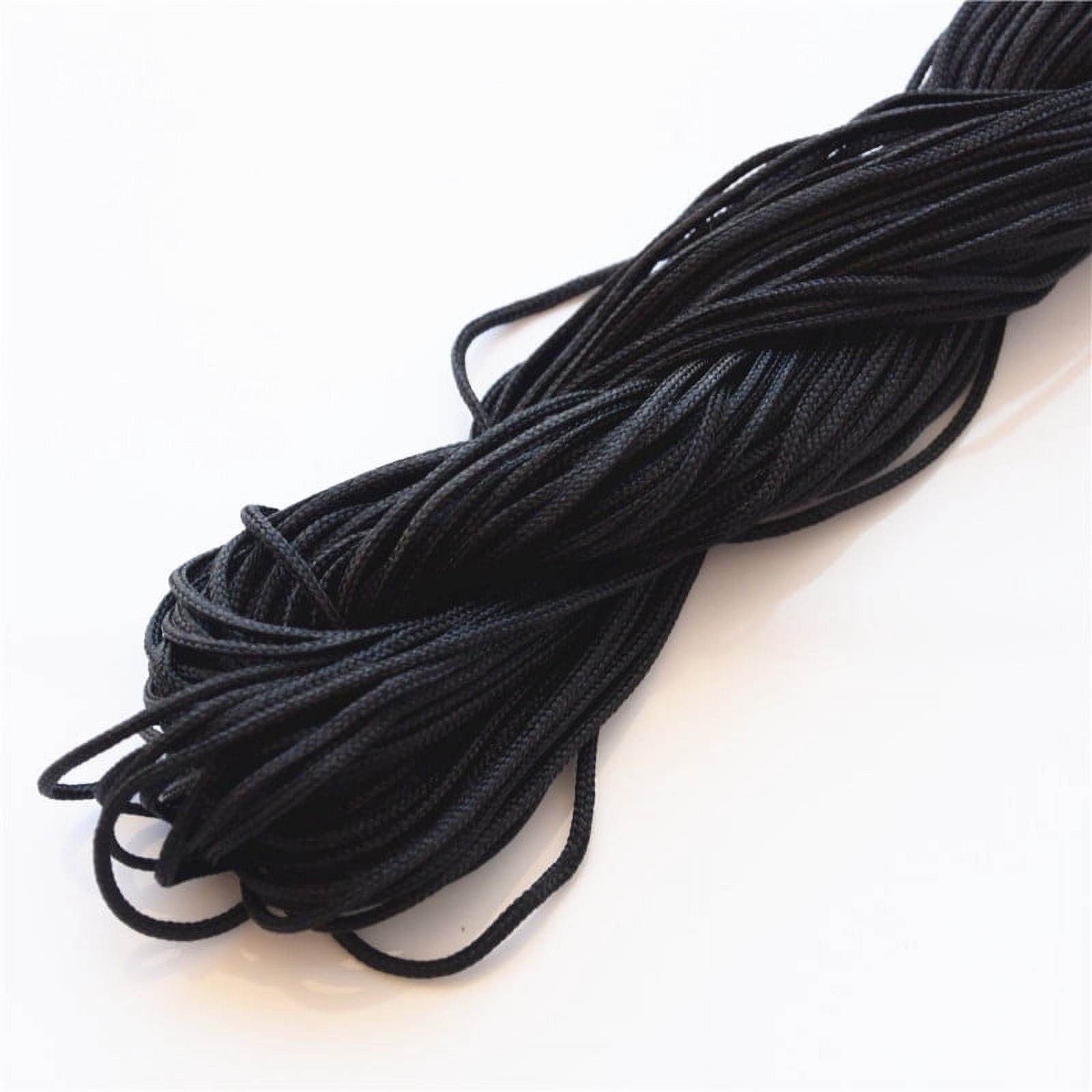 Nvzi-a 1mm Satin Trim Cord Chinese Knotting Cord Nylon Macrame Thread ...