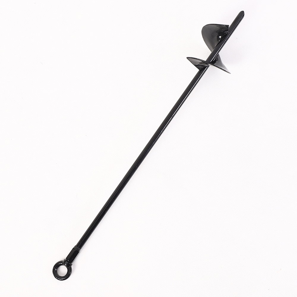 Nvzi-a 2-piece 46cm spiral ground anchor kit, heavy-duty metal ground ...