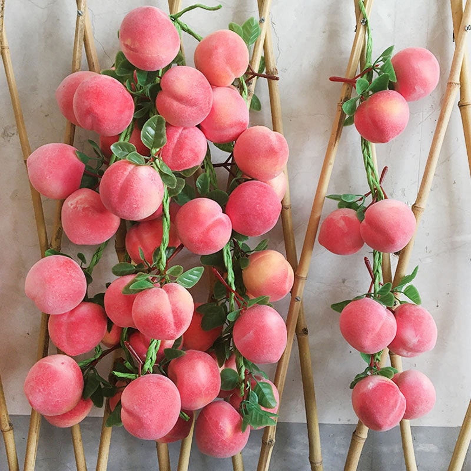 Nvzi-a Artificial Fruits Pack Fruit kebabs, Fake Fruit Set Foam Fruit ...