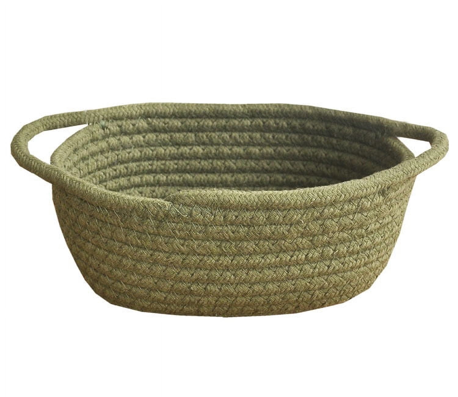 Nvzi-a Small Woven Basket,Cute Rope Room Shelf Storage Basket, Cat Dog ...