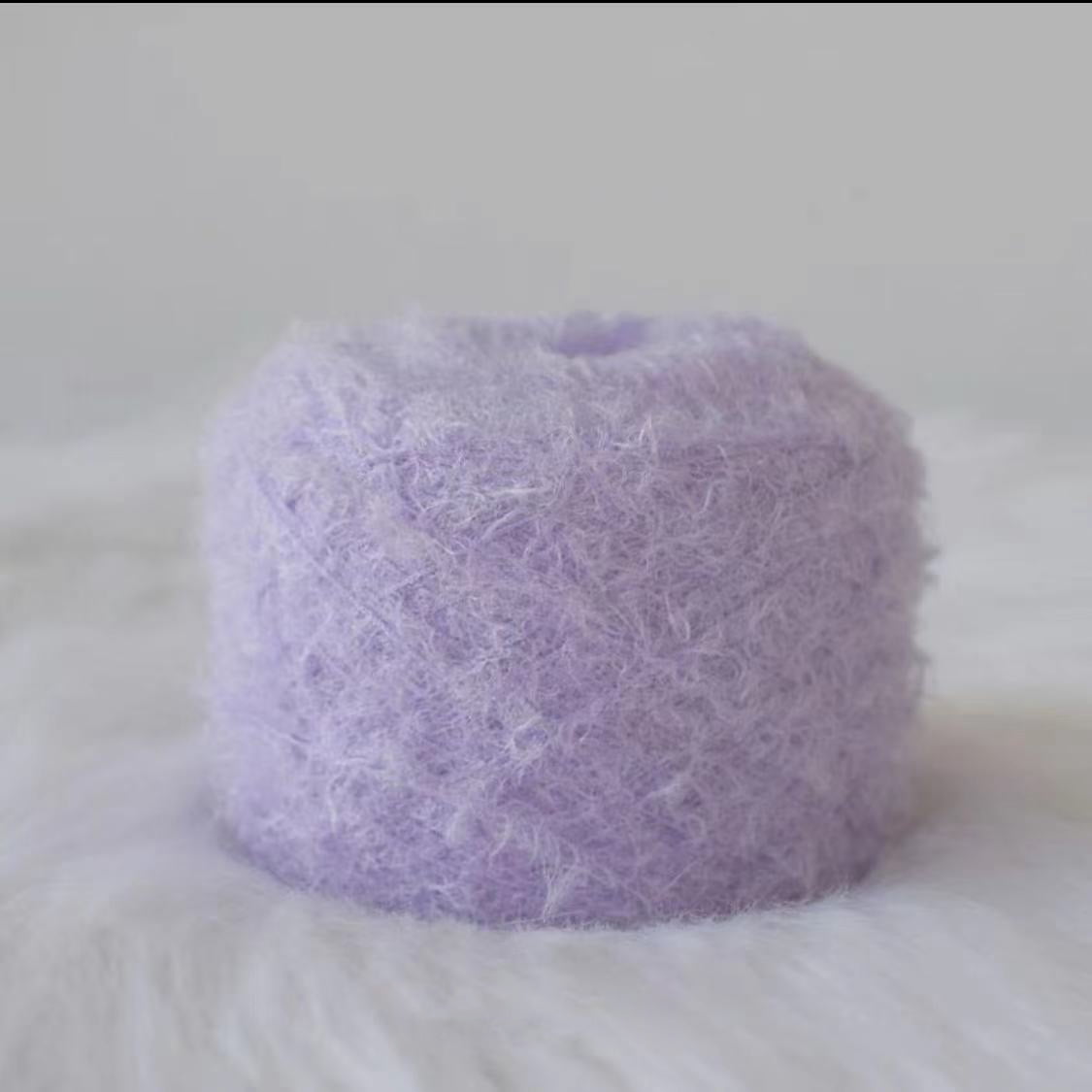 Nvzi-a Soft Plush Wool Acrylic Fancy Loop Yarn for Doll Hair Making ...