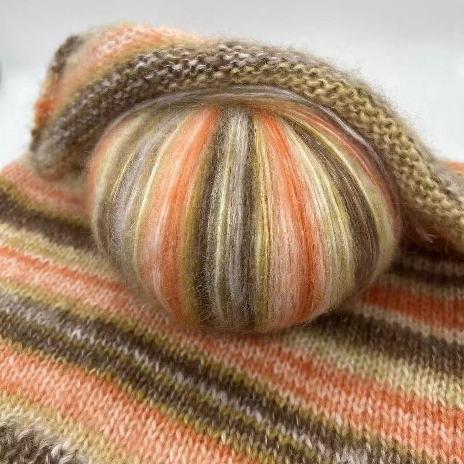 Nvzi-a Soft Plush Wool Acrylic Fancy Loop Yarn for Doll Hair Making ...