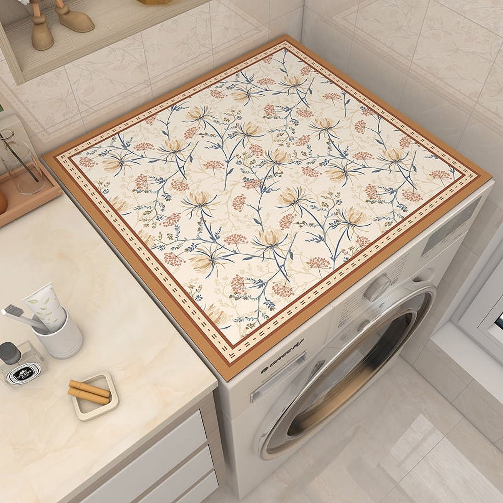 Nvzi-a washing machine dryer dust mat, used for top creative washing ...