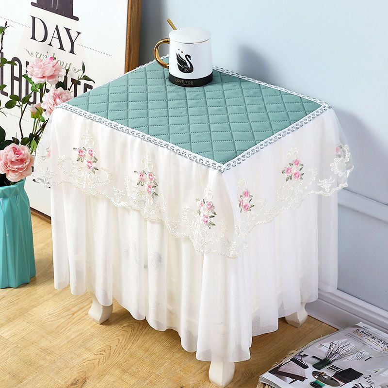 Nvzi -b 1 piece bedside table cover cloth anti slip and dustproof ...