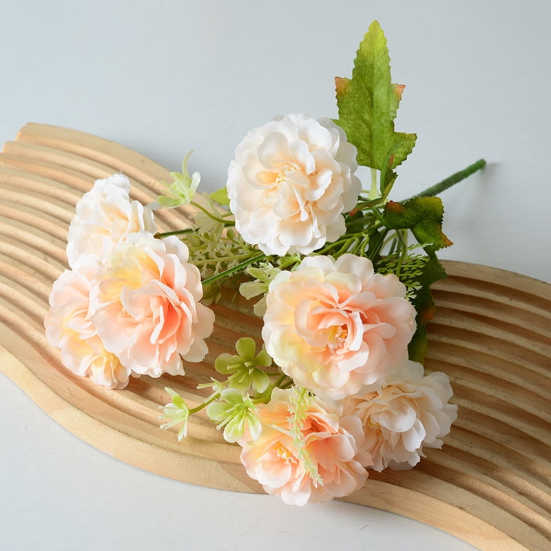 Nvzi -b 2 bouquet of Artificial Flowers Real Touch Fake Flowers for ...