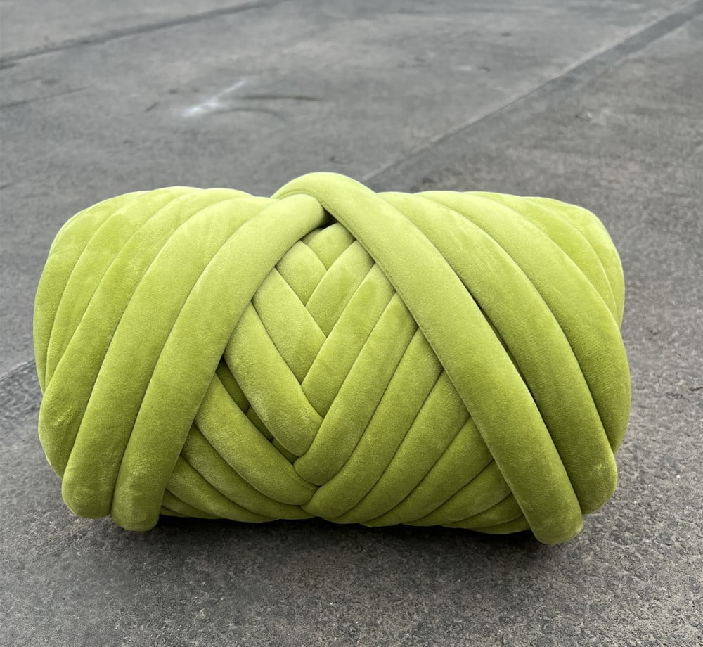 Nvzi -b 500g Velvet Chunky Yarn Bulky Giant Arm Knitting Yarn, Super ...
