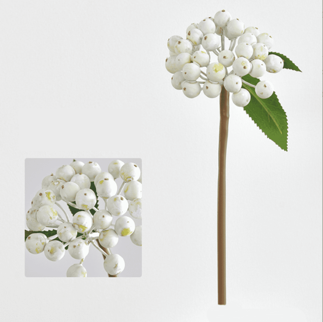 Nvzi -b 6pcs Berry Artificial Flowers, Fake flowers, Flores ...