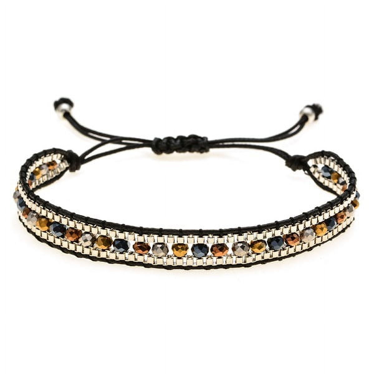 Nvzi -b Bracelet for Women Handmade Boho Natural Stone Layered Bracelet ...