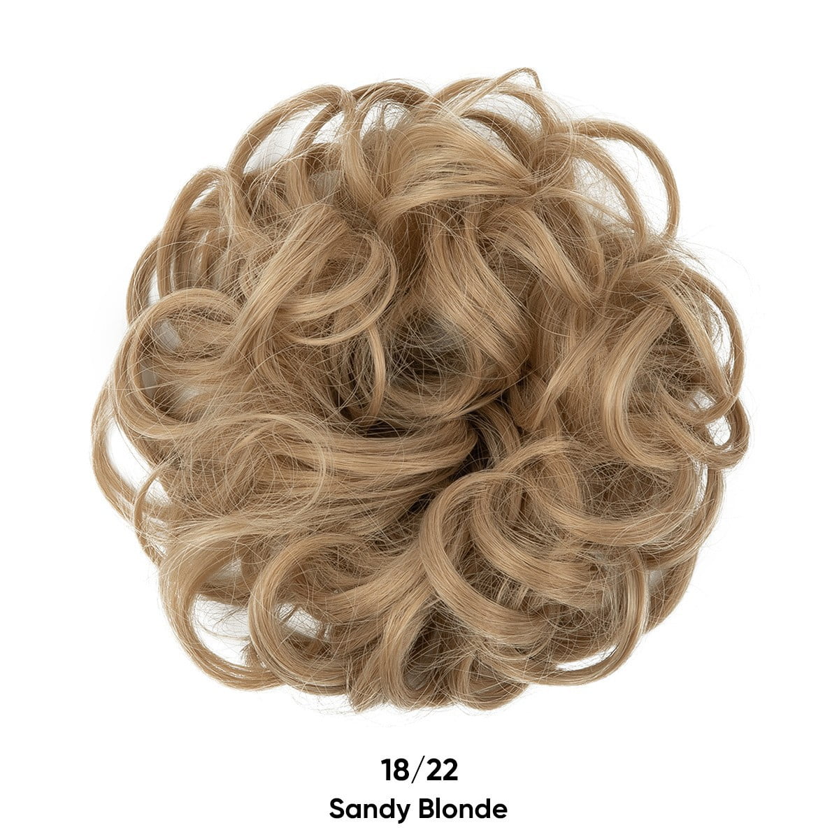 Nvzi -b Messy Bun Hair Piece Wavy Curly for Women Hair Bun Hair Piece ...