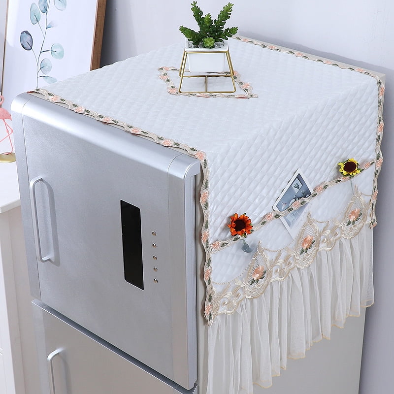 Nvzi -b Refrigerator Cover Cloth Single Double Door Refrigerator Dust ...