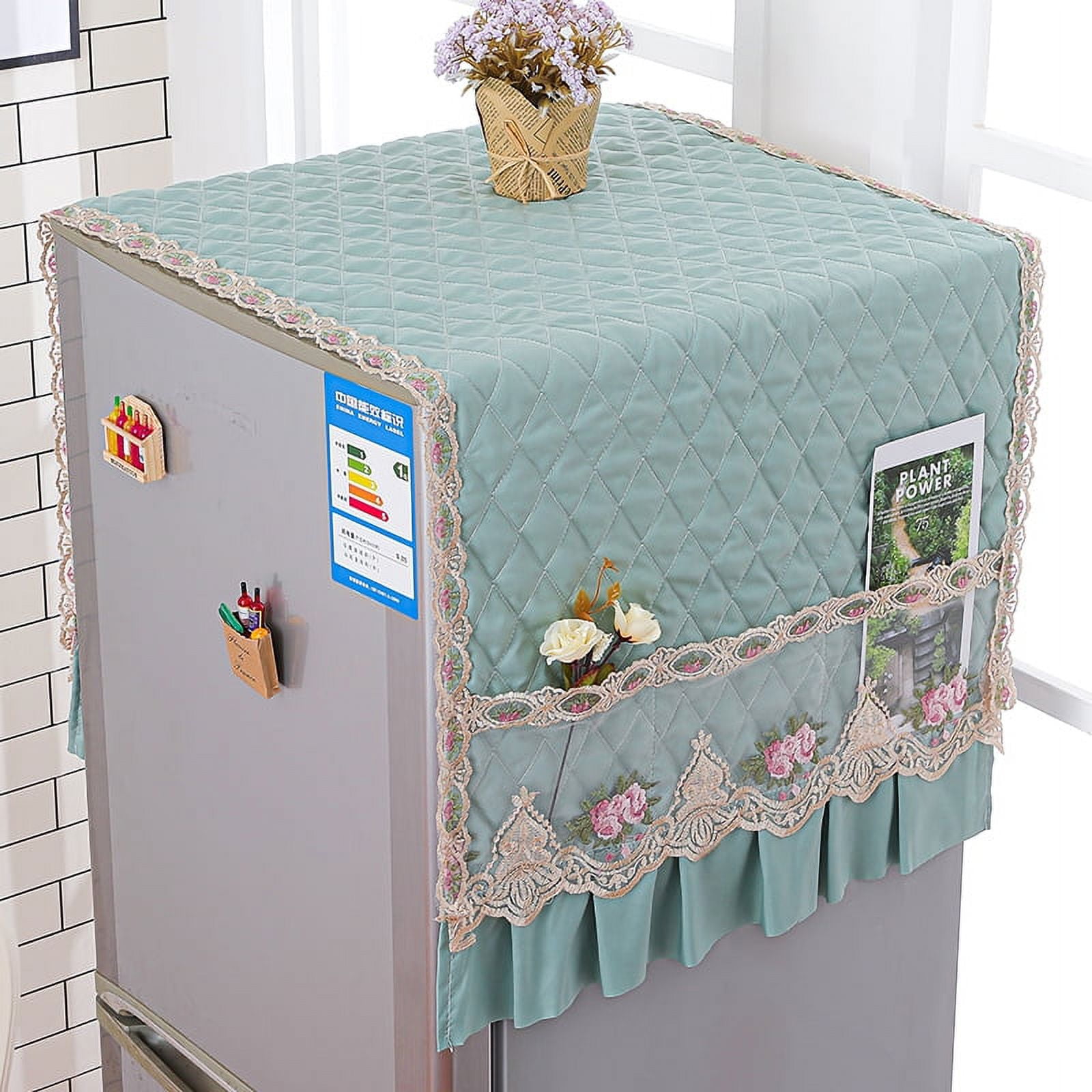 Nvzi -b Refrigerator Cover Cloth Single Double Door Refrigerator Dust ...