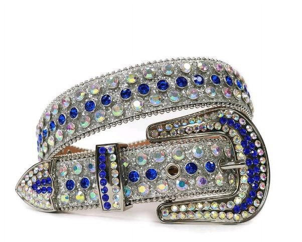Nvzi -b Rhinestone Belts for Women, Diamond Belt Bling Belts for Women ...
