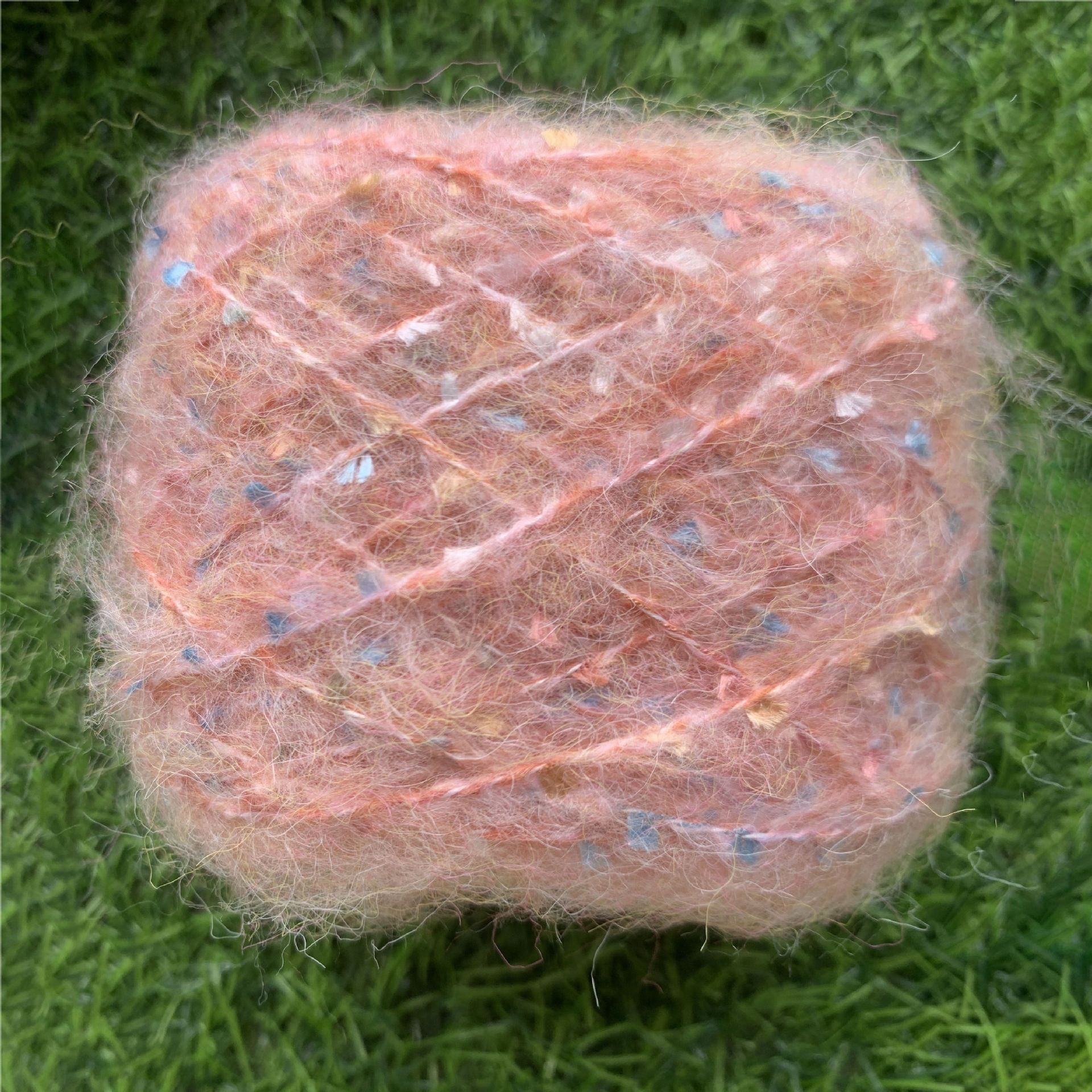 Nvzi -b Soft Plush Wool Acrylic Fancy Loop Yarn for Doll Hair Making ...