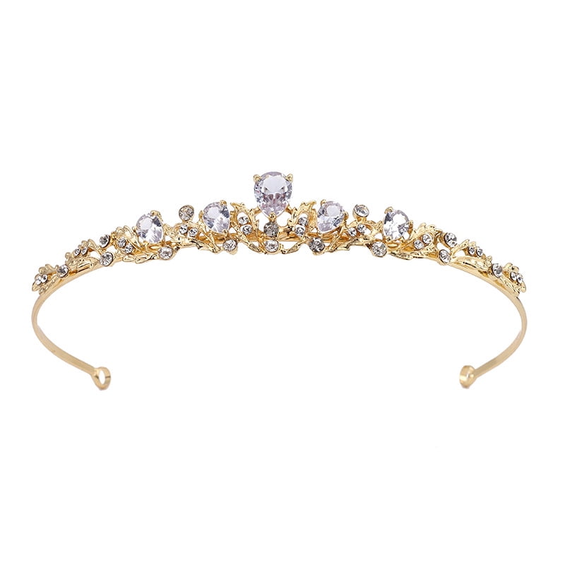 Nvzi -b Wedding Tiara for Bride Princess Tiara Headband Bridal Crown ...