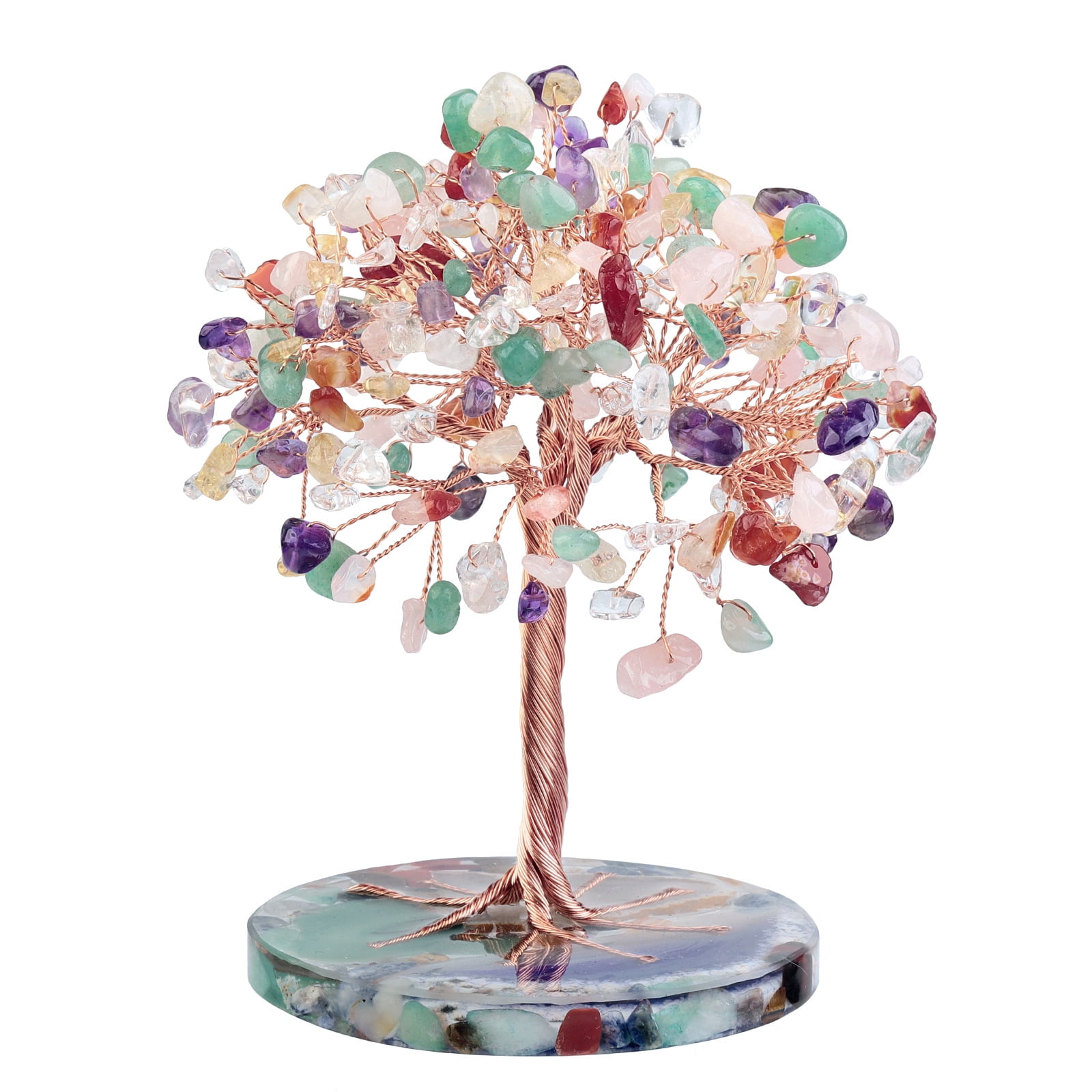 Nvzi-c 1 piece colored natural stone circular resin base colored ...