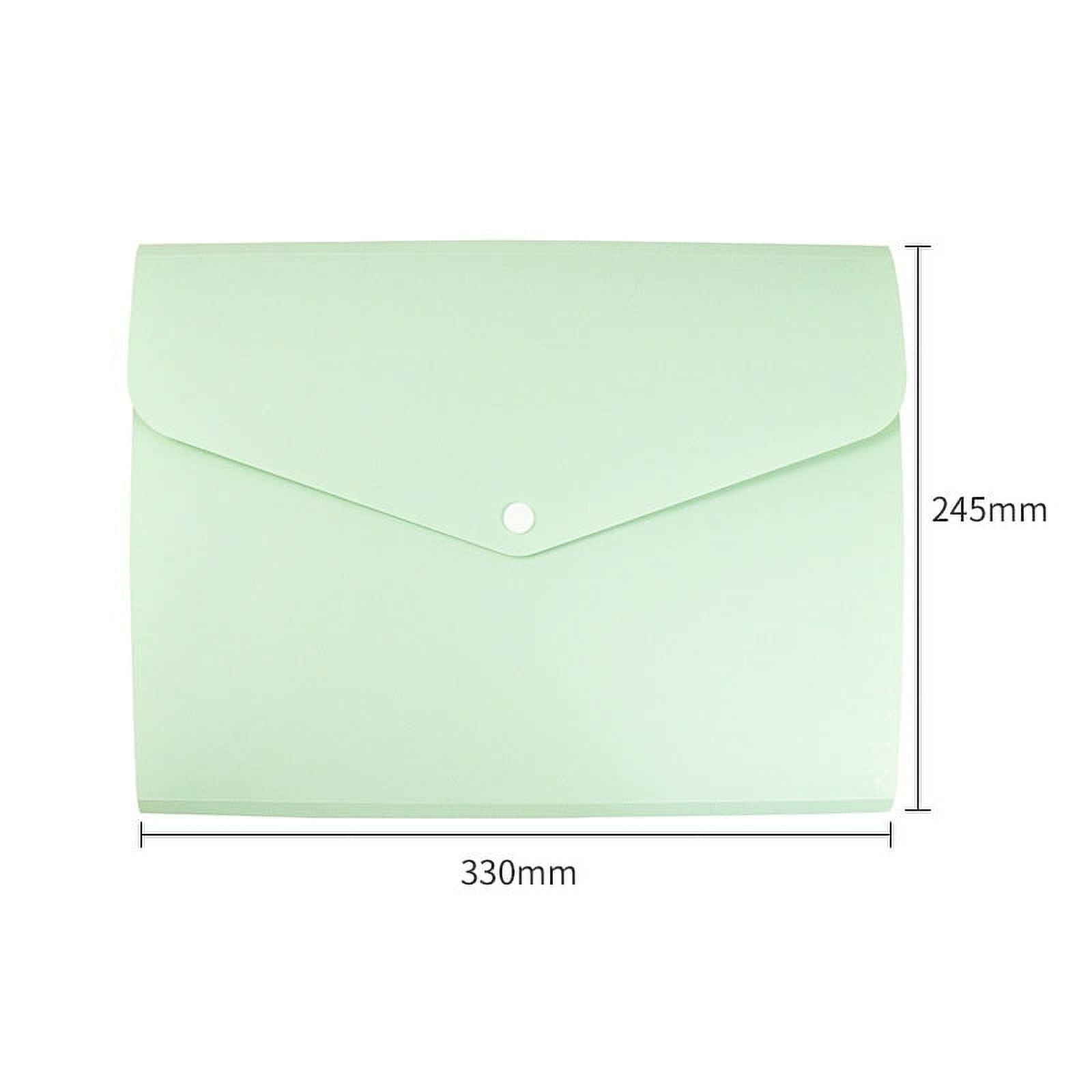 Nvzi-c 2 Pcs A4 File Folders Organ File Bag, 6 Multi-Layer Horizontal ...