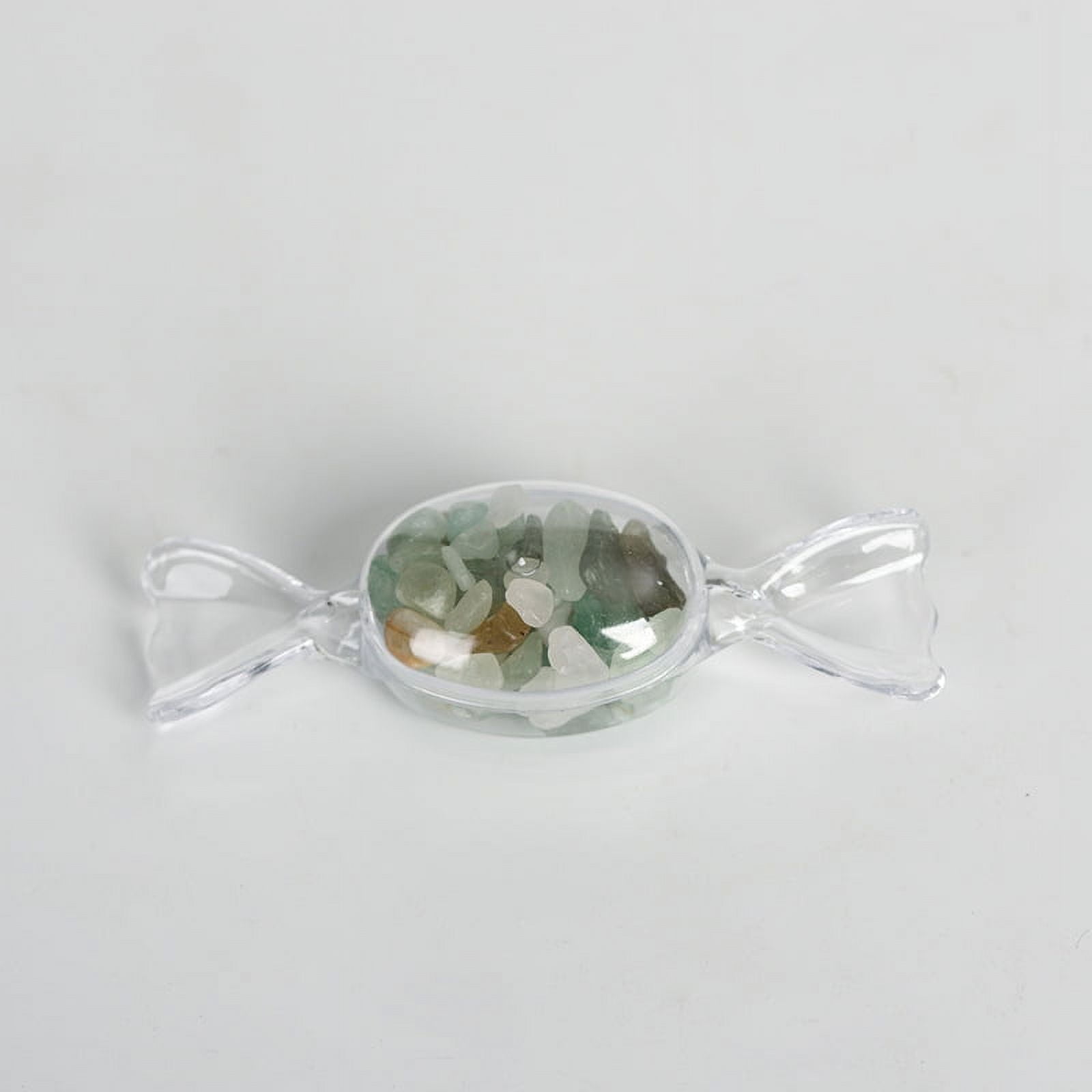 Nvzi-c 6 pieces of natural green Dongling stone crystal stone imitation ...