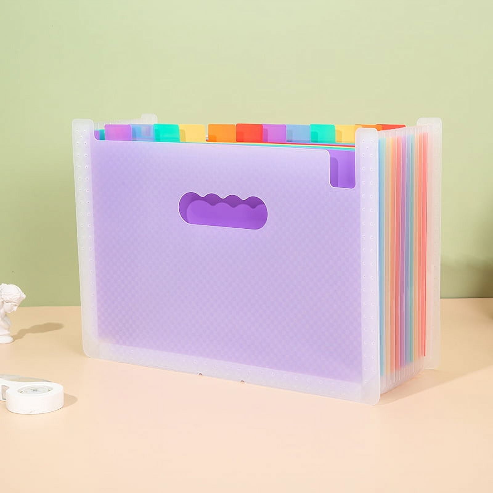 Nvzi-c Accordion File Organizer, 13 Pockets Expanding File Folder ...