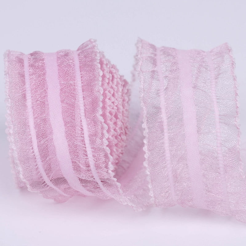 Nvzi-c Chiffon Ribbon 10 Yards per Roll - Perfect for Wedding ...