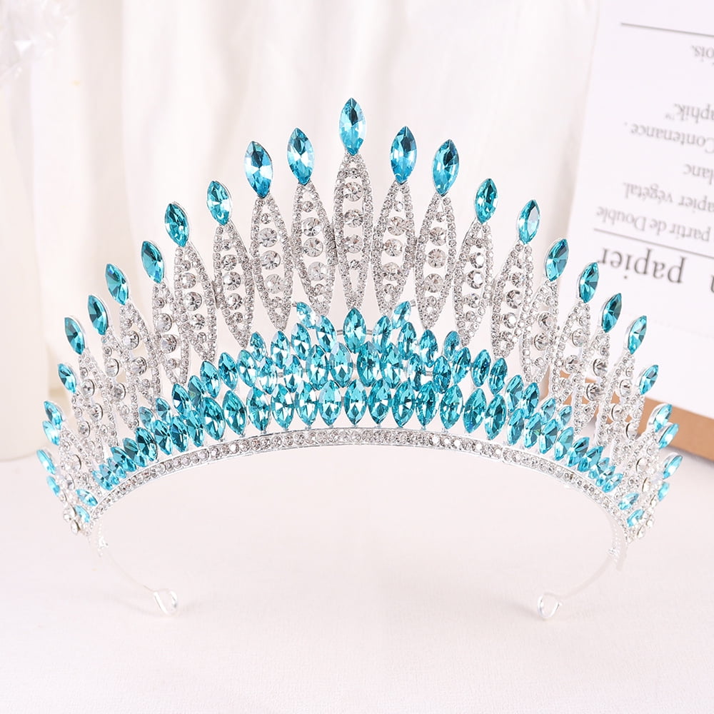 Nvzi-c Wedding Tiara for Bride Princess Tiara Headband Bridal Crown ...