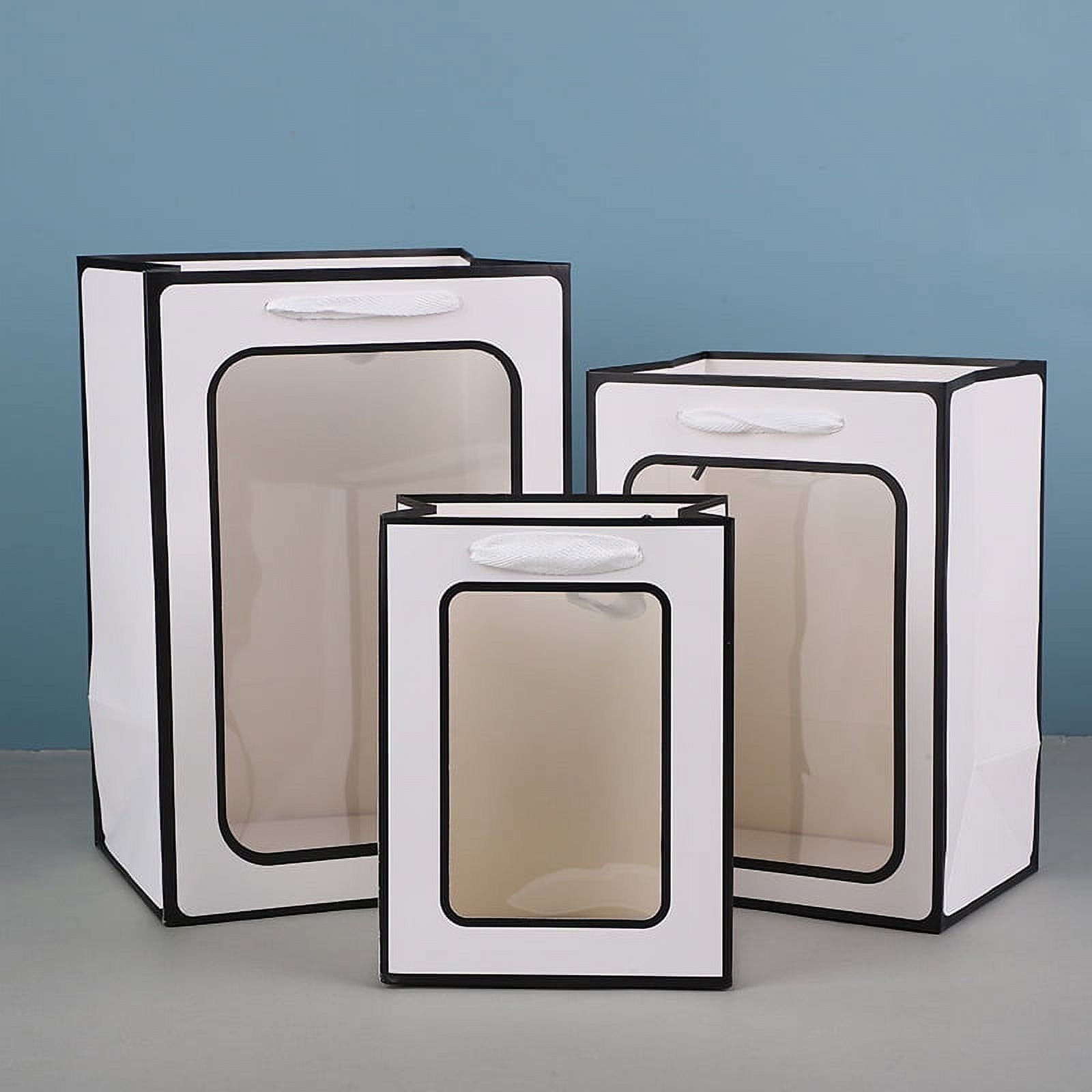 Nvzi gift, flowers, gift box packaging bags, transparent window gift ...