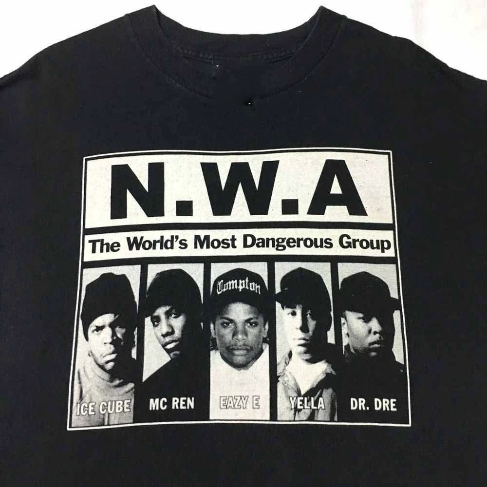 Nwa Straight Outta Compton T-Shirt Unisex Cotton Classic Tee All Sizes - Walmart.com