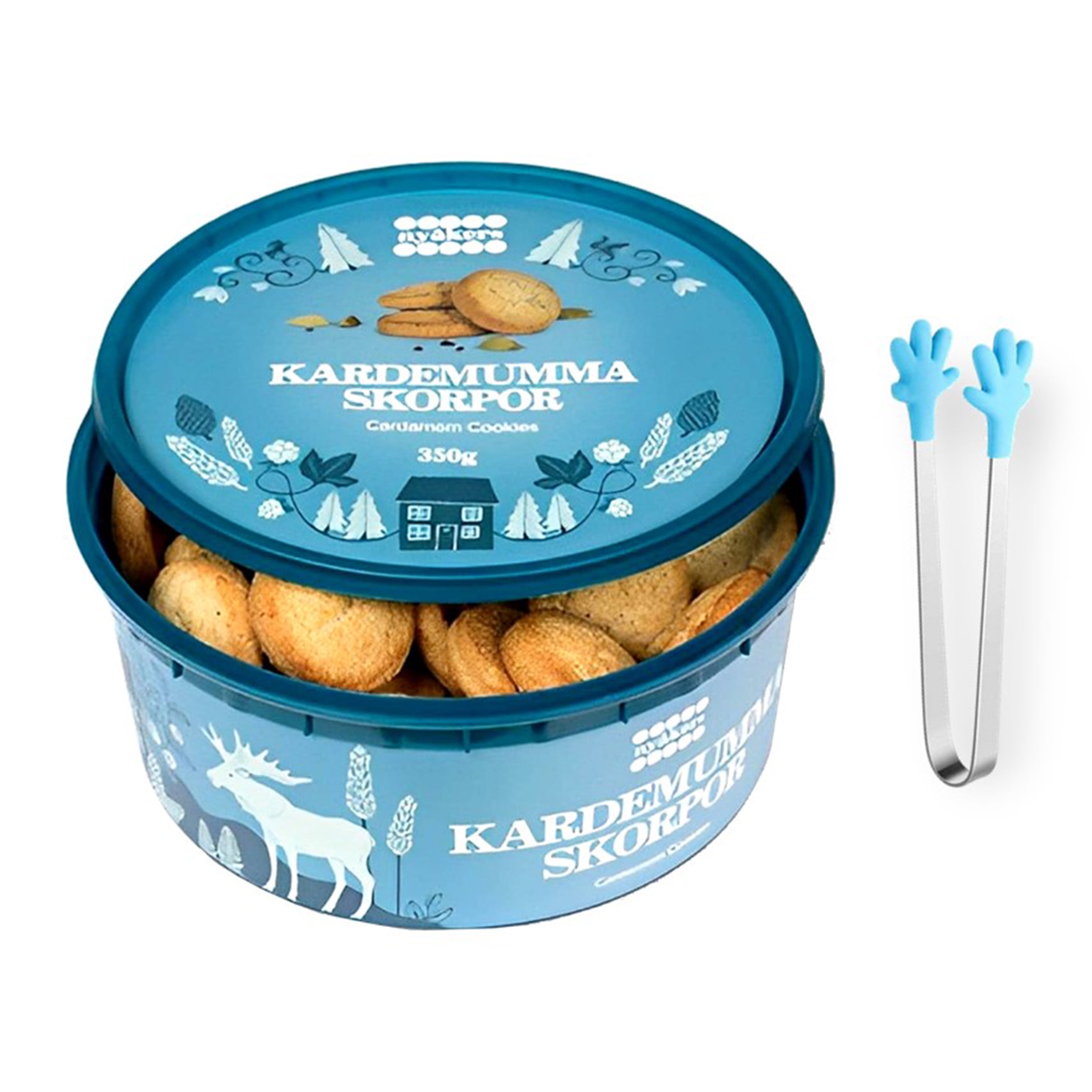 Nyakers Kardemumma Skorpor Swedish Cardamom Cookies 12.34 Oz. /350 g ...