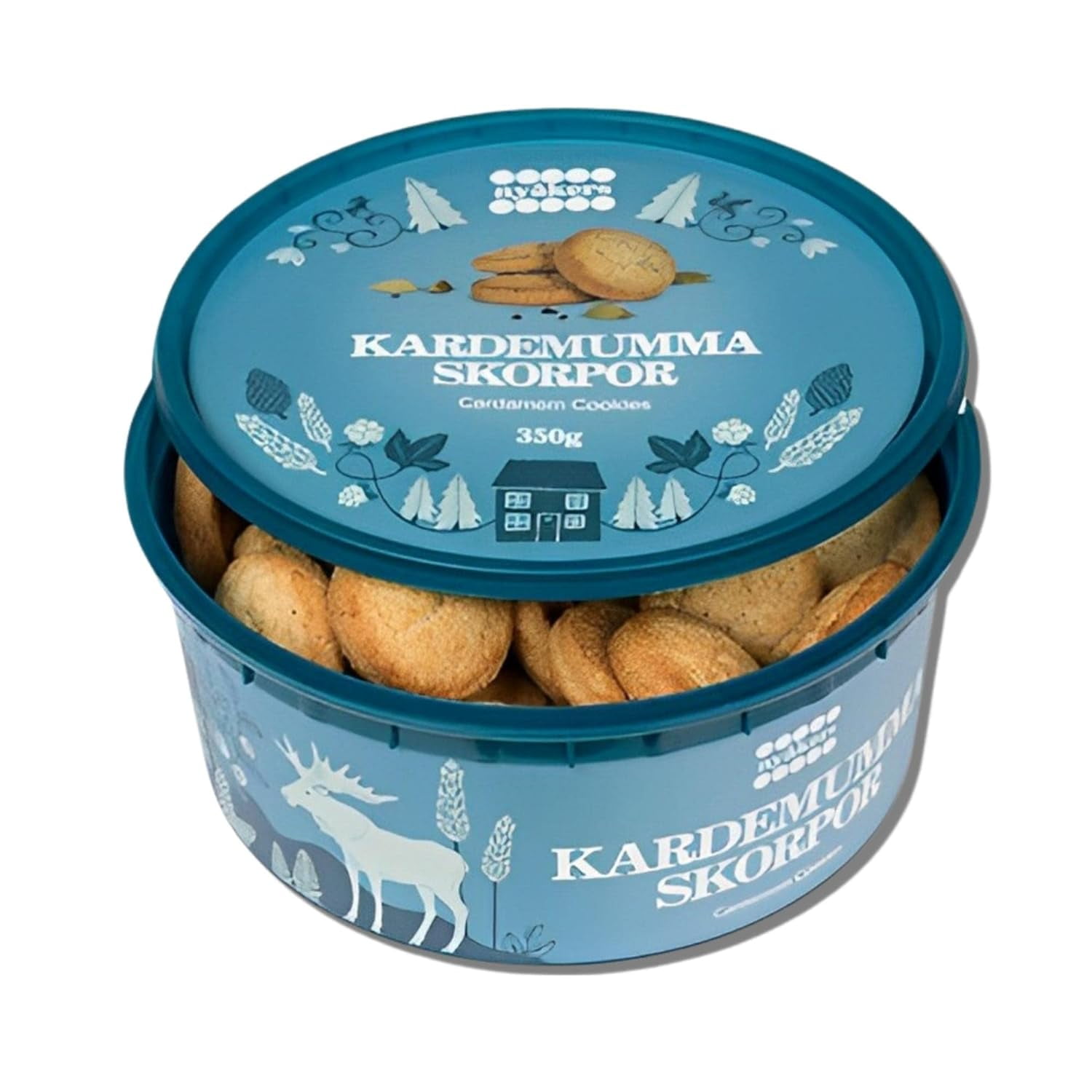Nyakers Kardemumma Skorpor Swedish Cardamom Cookies - Small Crusts ...