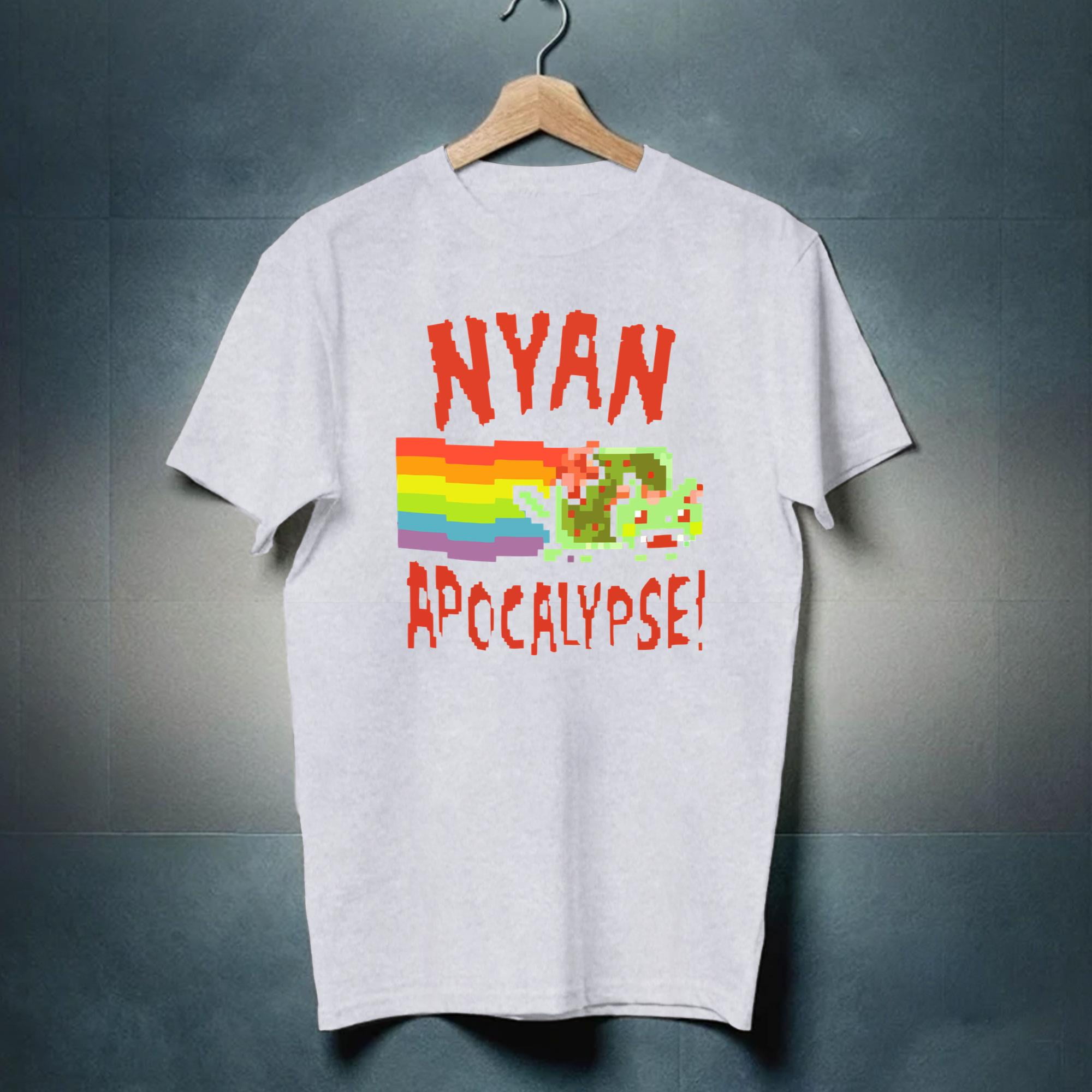 Nyan Cat Apocalypse T Shirt-TH565 - Walmart.com