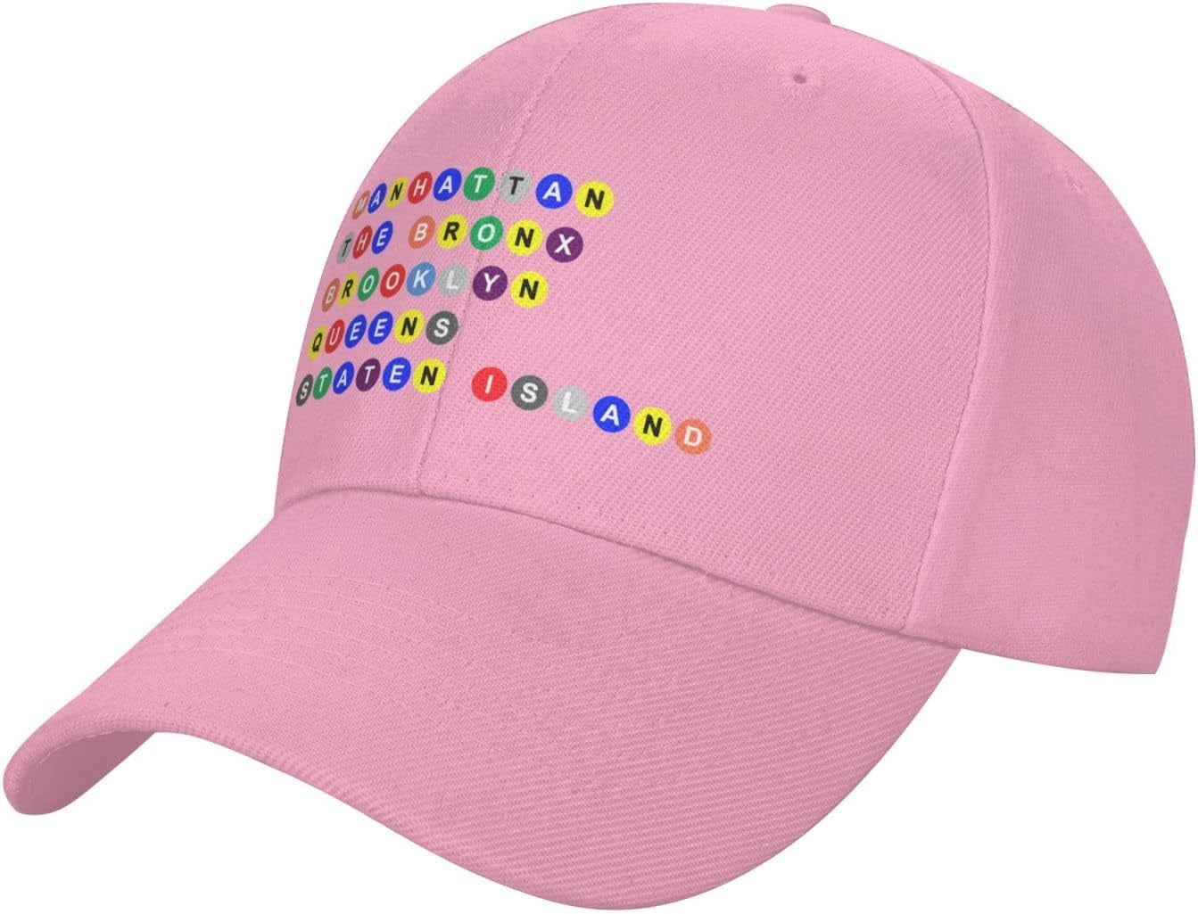 Nycs Five Boroughs in Subway Bubbles Baseball Cap Men Women - Classic ...