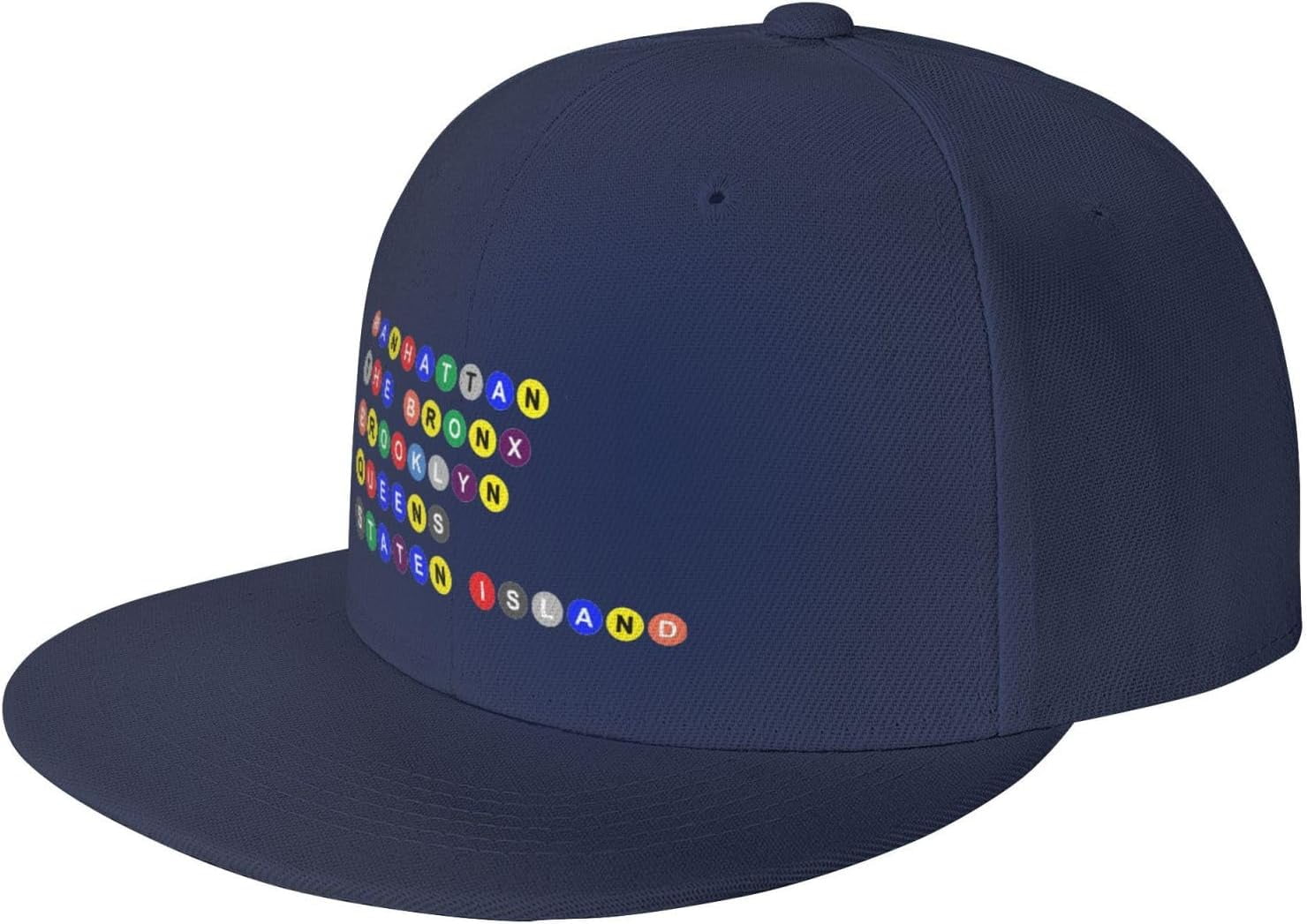 Nycs Five Boroughs in Subway Bubbles Baseball Cap for Men Or Women Flat ...