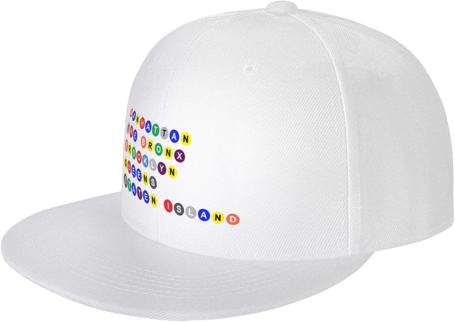 Nycs Five Boroughs in Subway Bubbles Baseball Cap for Men Or Women Flat ...