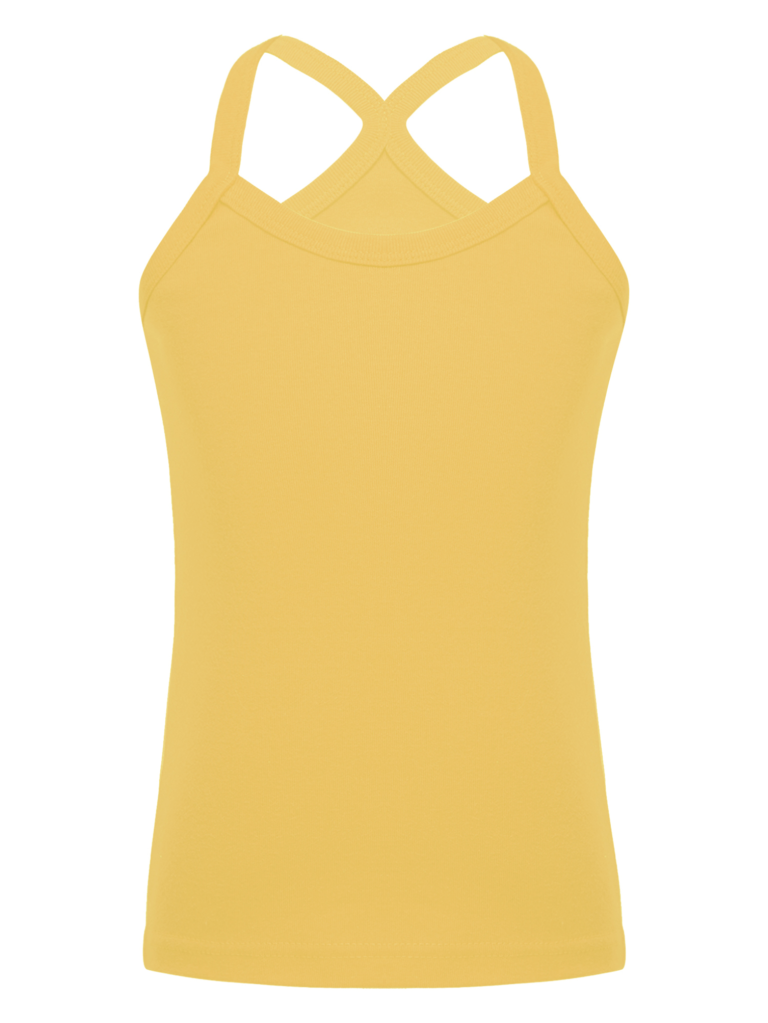 Nyeemya Girls Y Back Sport Tank Yoga Dance Camisole Spaghetti Straps ...
