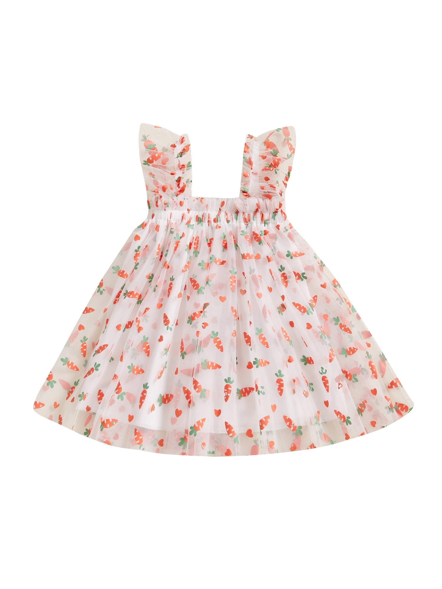 Nygoyerh Toddler Girls Sleeveless Dress Easter Outfit Casual Summer ...