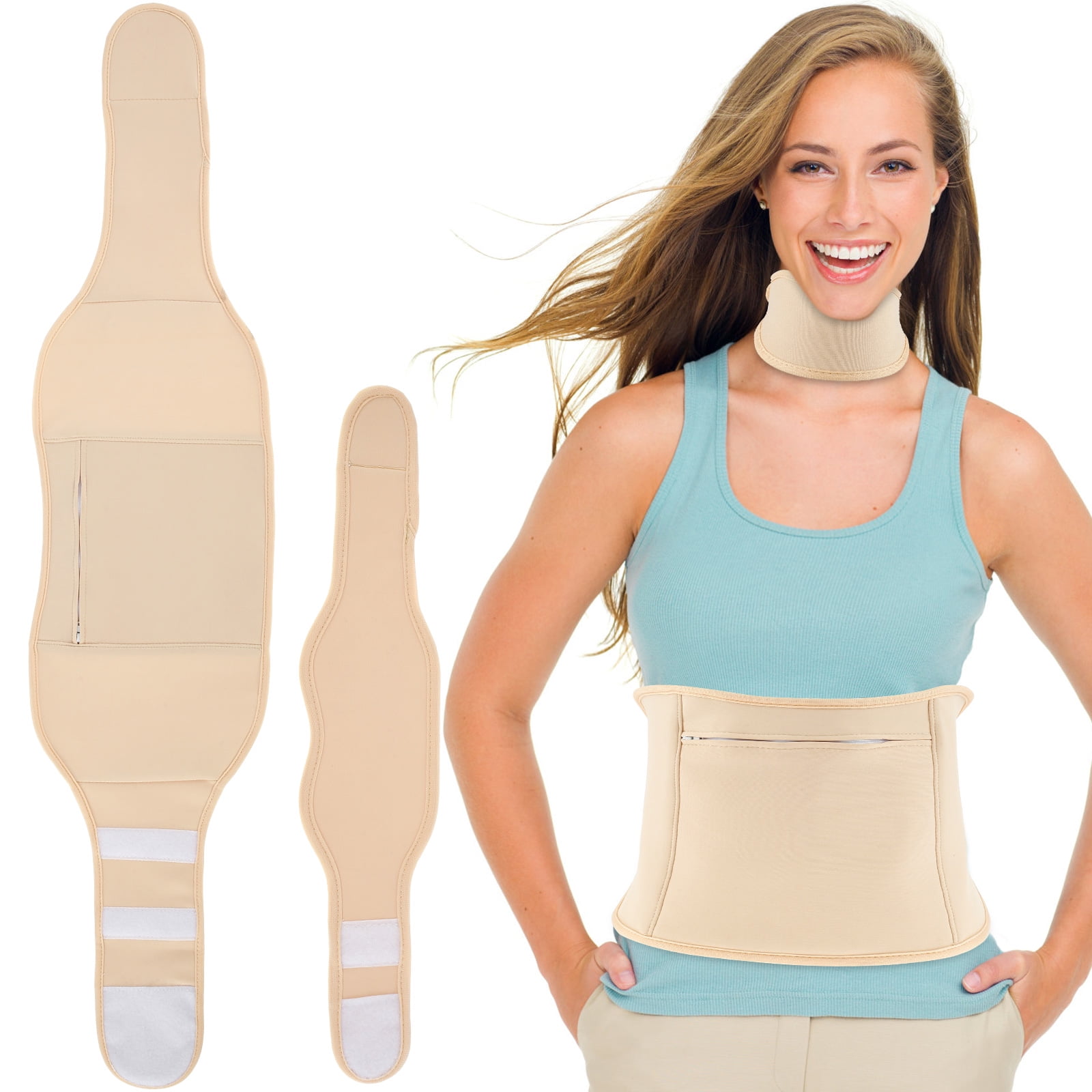 Nyidpsz 2PCS Oil Wrap Pack for Wasit Leakproof Organic Oil Pack ...