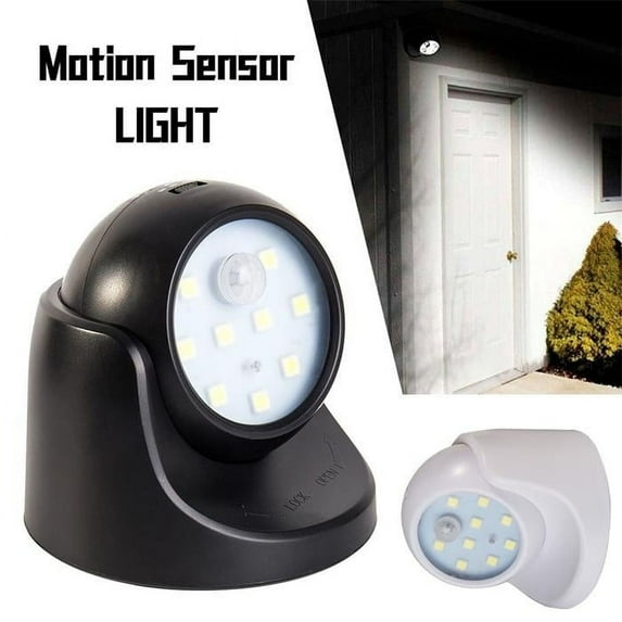 Keyohome 360 Motion Sensor LED Light, Battery Operated, Indoor Outdoor ...