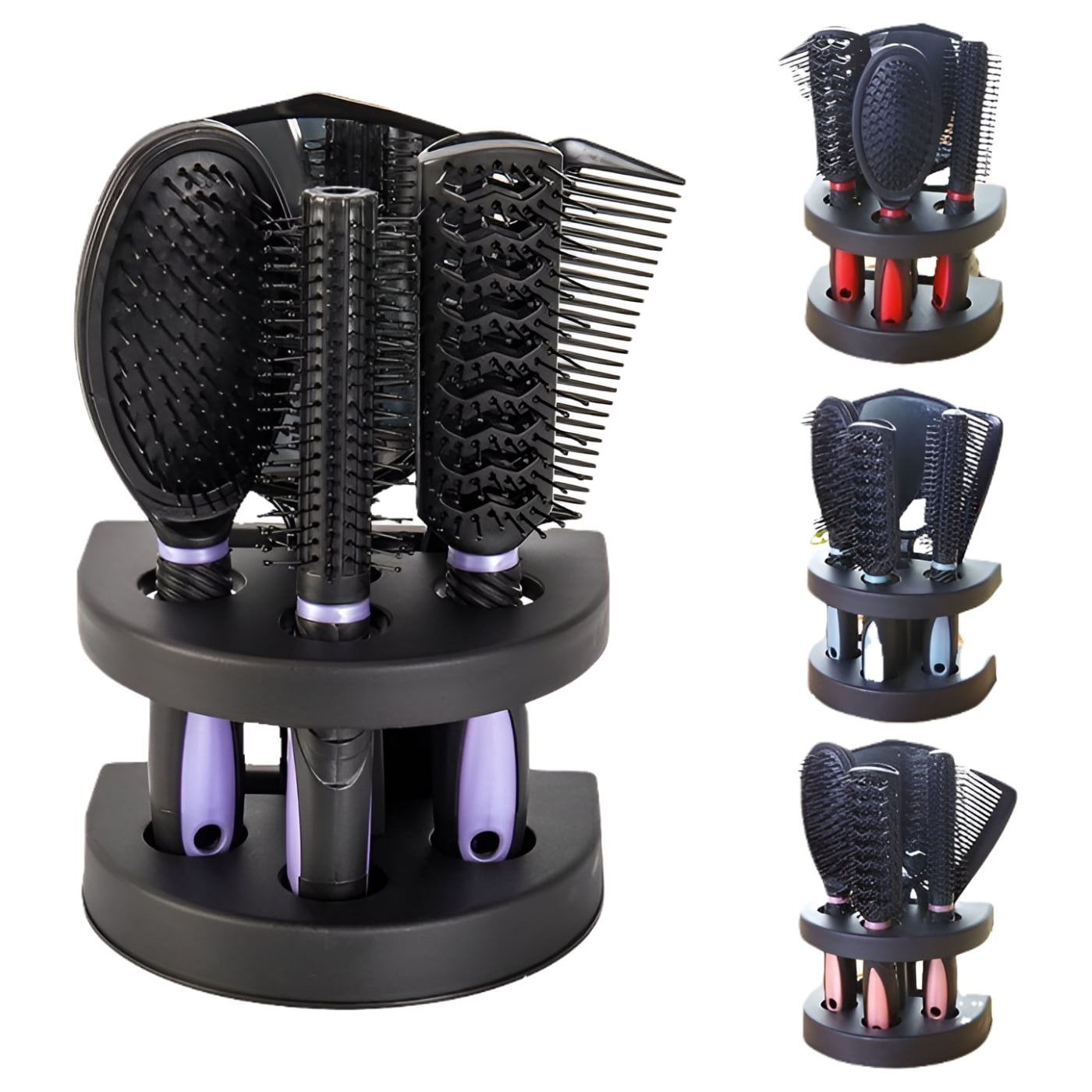 Nyidpsz 5Pcs Hair Comb Hair Styling Set Ladies Hair Care Comb Mirror ...