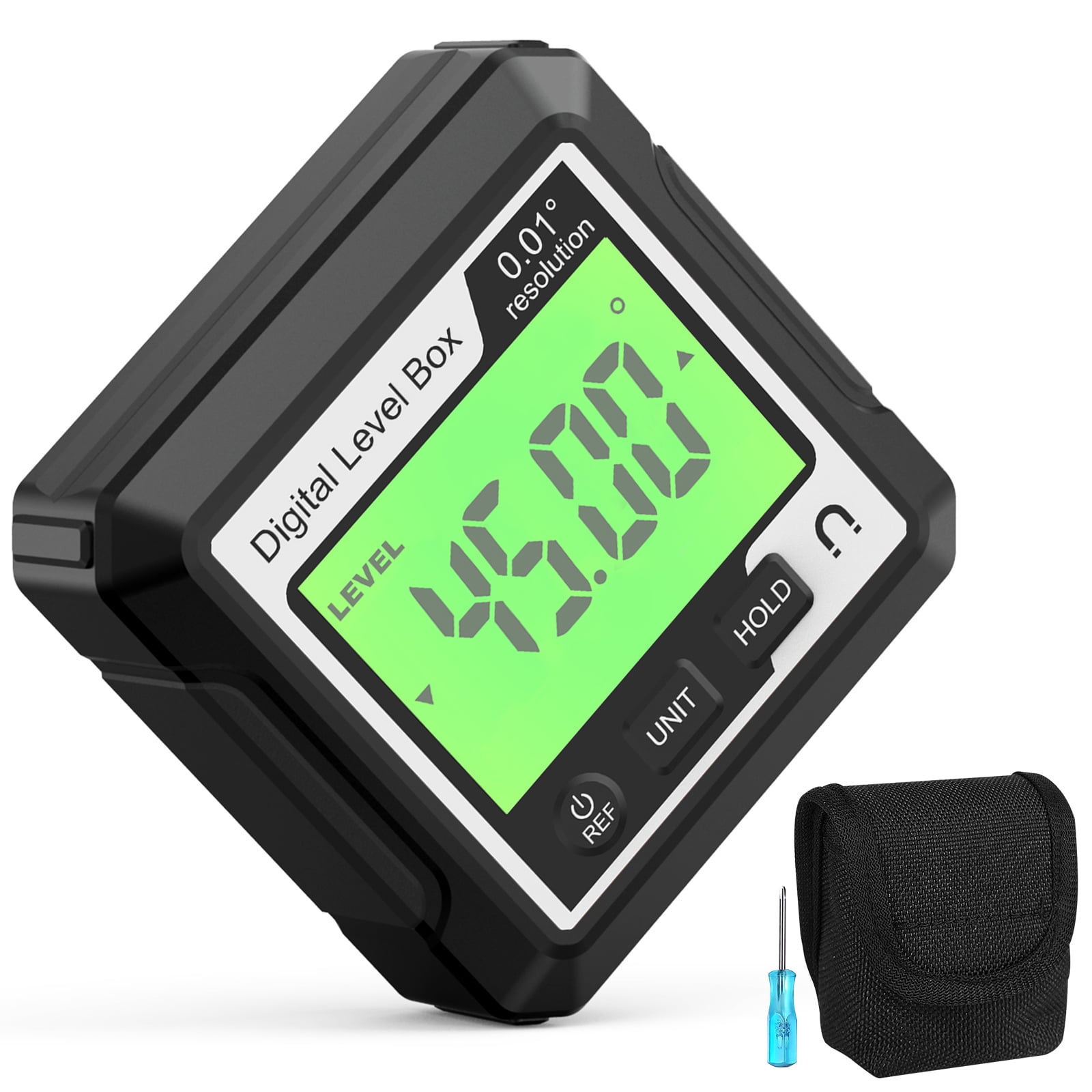 Nyidpsz Digital Level Box, Magnetic Protractor Inclinometer, Angle ... Nyidpsz Digital Level Box, Magnetic Protractor Inclinometer, Angle ...