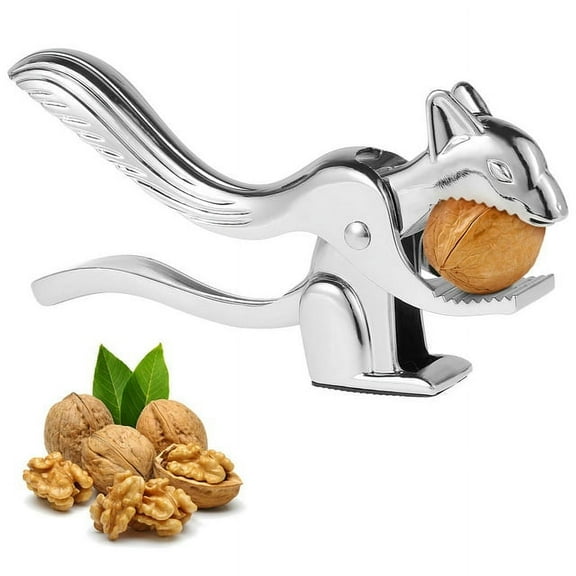 ABCISI Walnut Cracker Clip, Squirrel Shape Zinc Alloy Walnut Opener ...