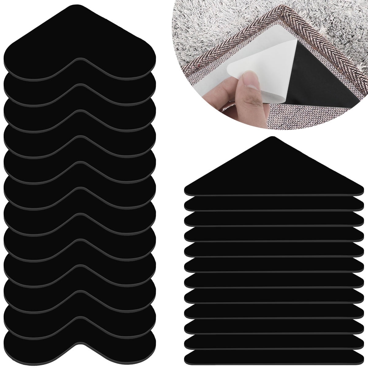 Nyidpsz Rug Gripper,Non-Slip Rug Mat Gripper,Multipurpose Carpet ...