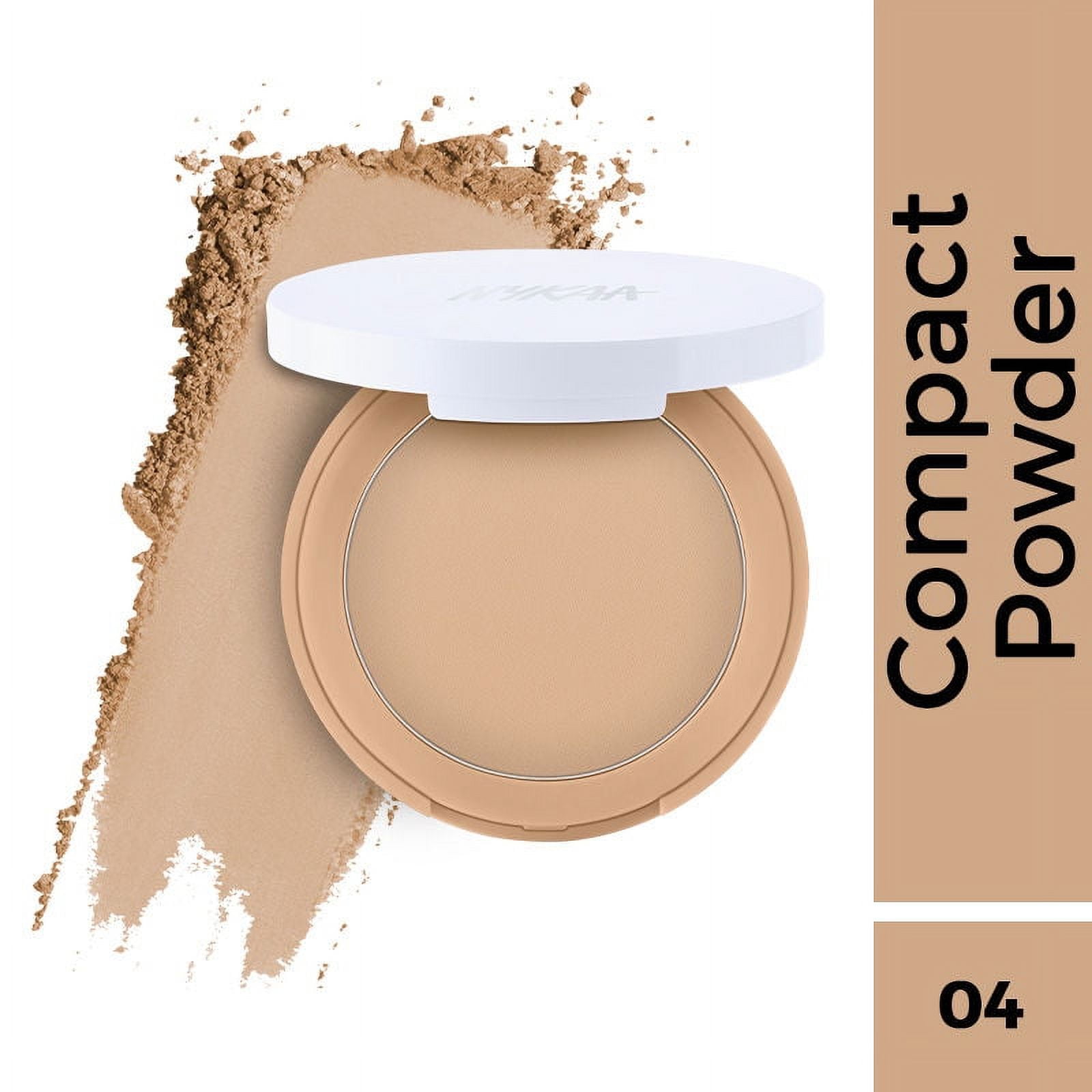 Nykaa All Day Matte 12Hr Oil Control Face Compact Powder With SPF 15 PA ...