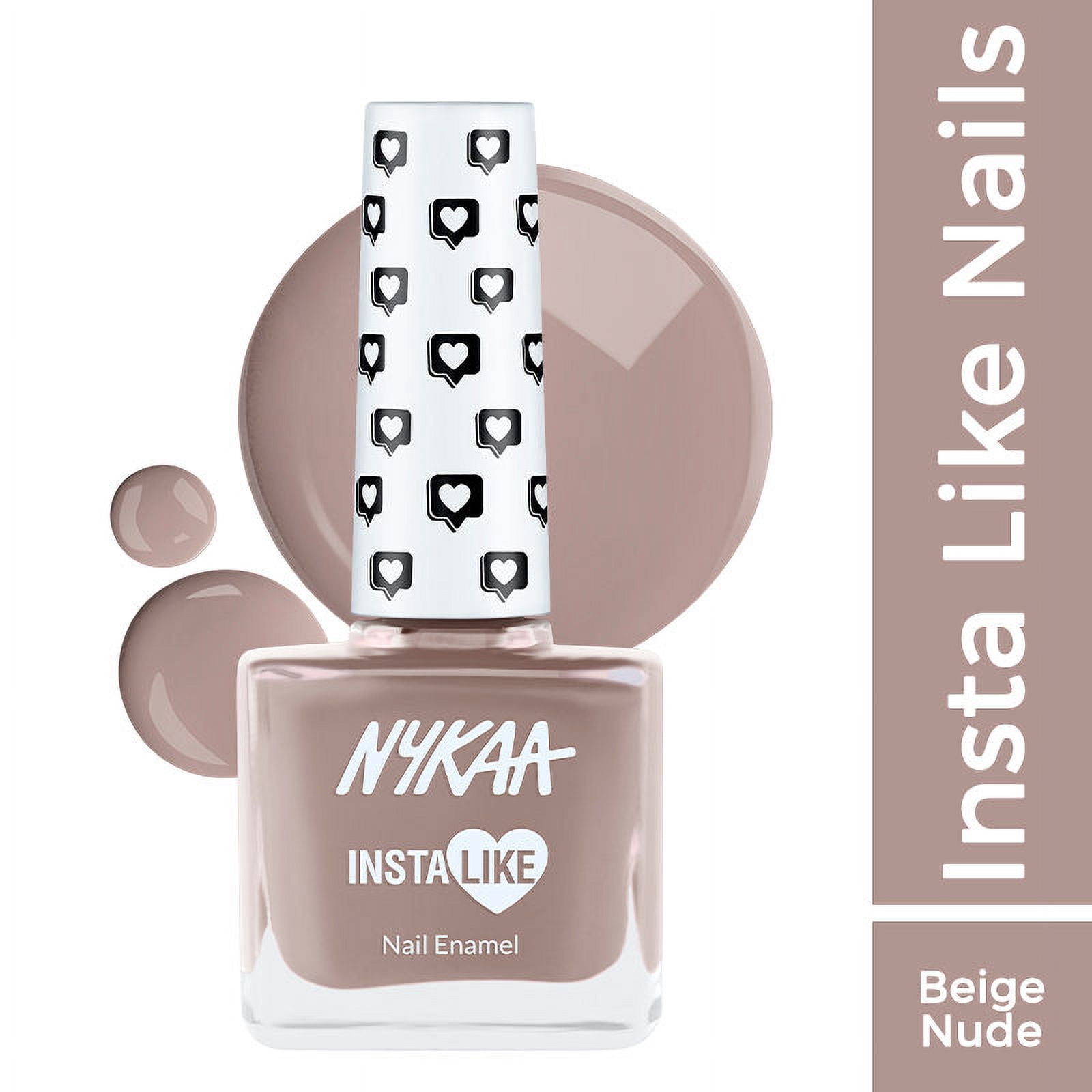 Nykaa Cosmetics Nail Enamel - Beige BTS 350 - Walmart.com