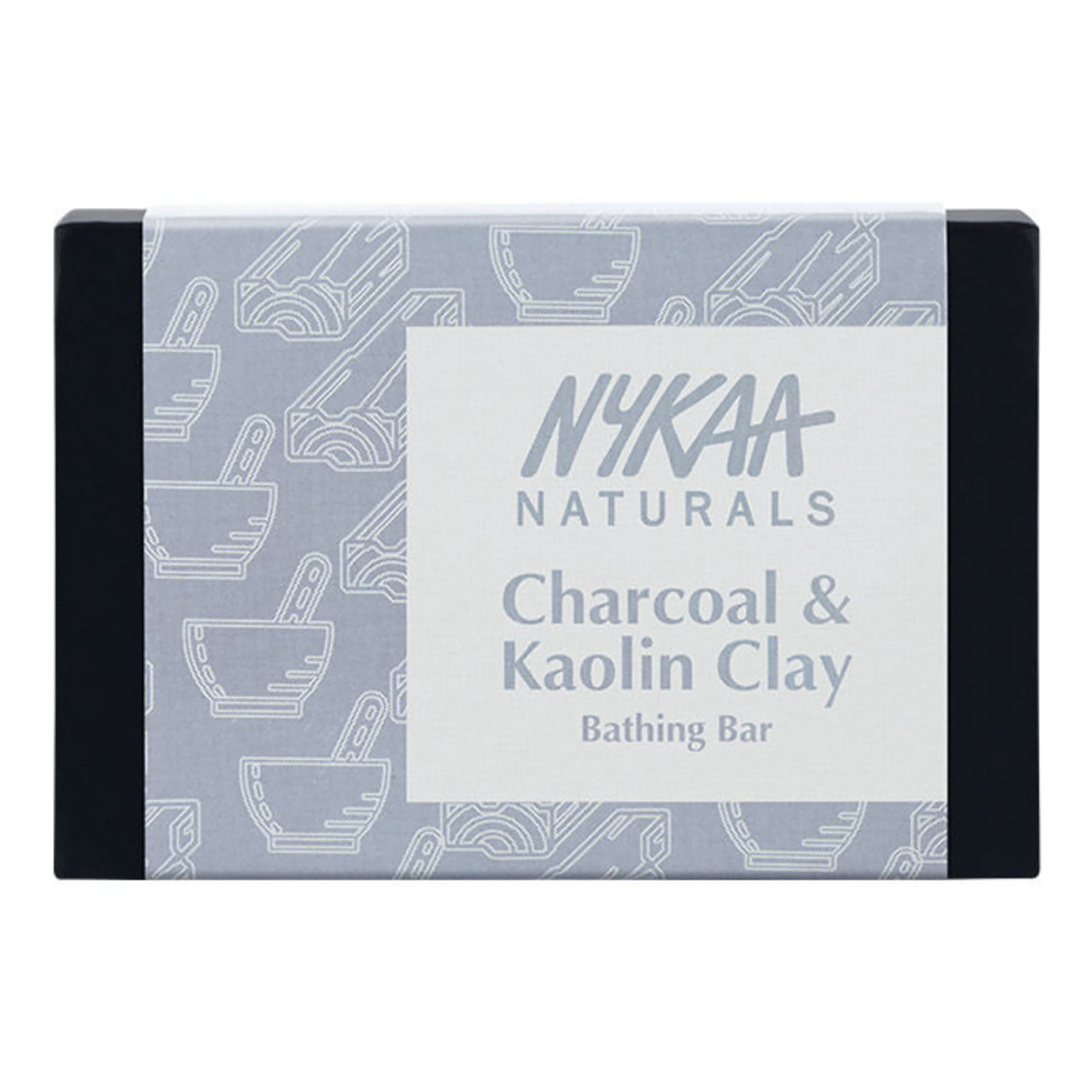 Nykaa Naturals Bathing Soap, Bar Soap, Charcoal and Kaolin Clay, 3.5 oz ...