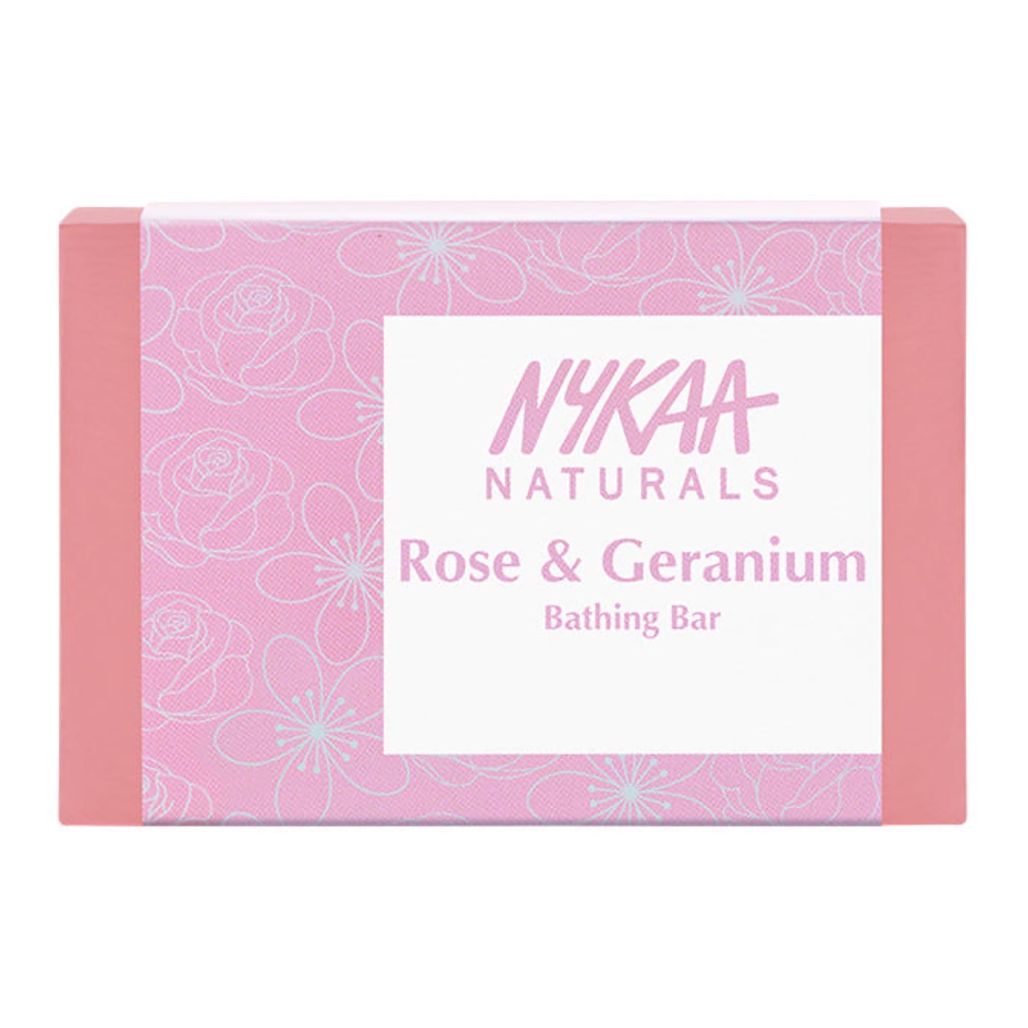 Nykaa Naturals Bathing Soap, Bar Soap, Rose and Geranium, 3.5 oz ...