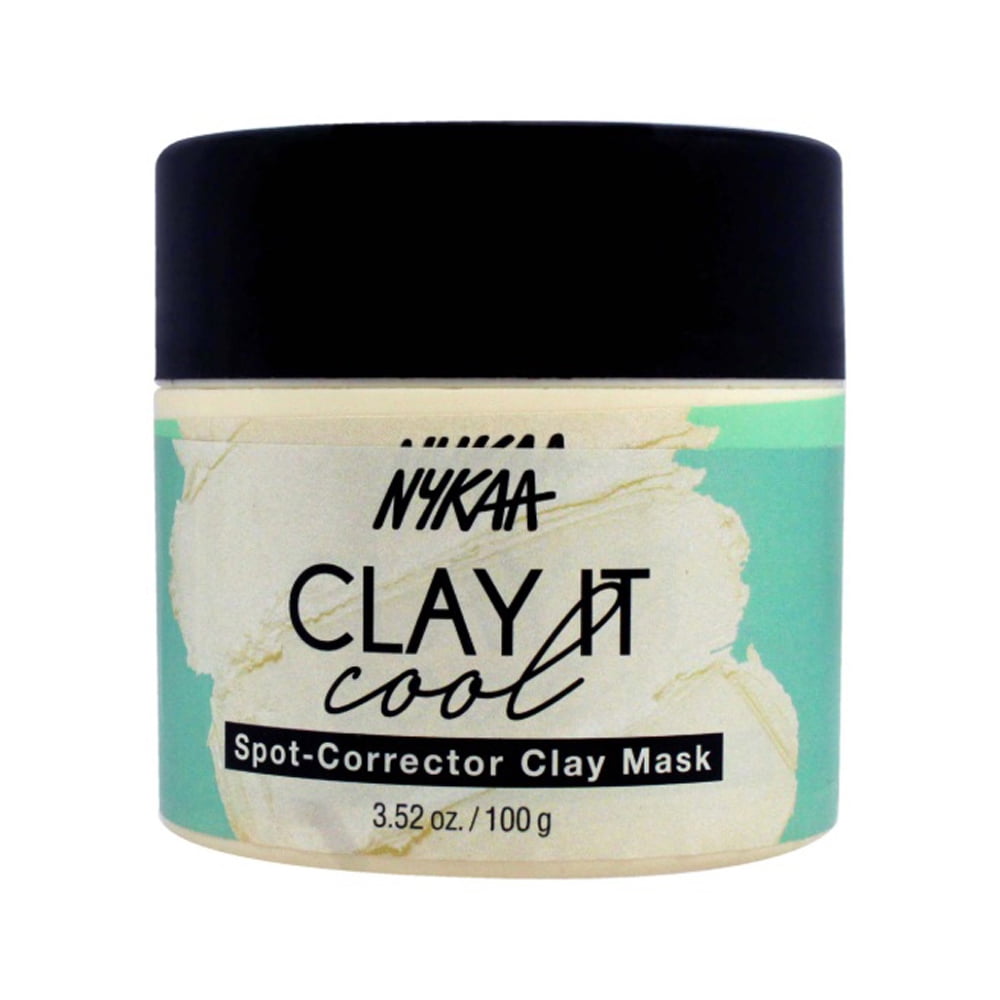 NYKAA Spot Corrector Clay It Cool Clay Mask 3.4oz - Walmart.com